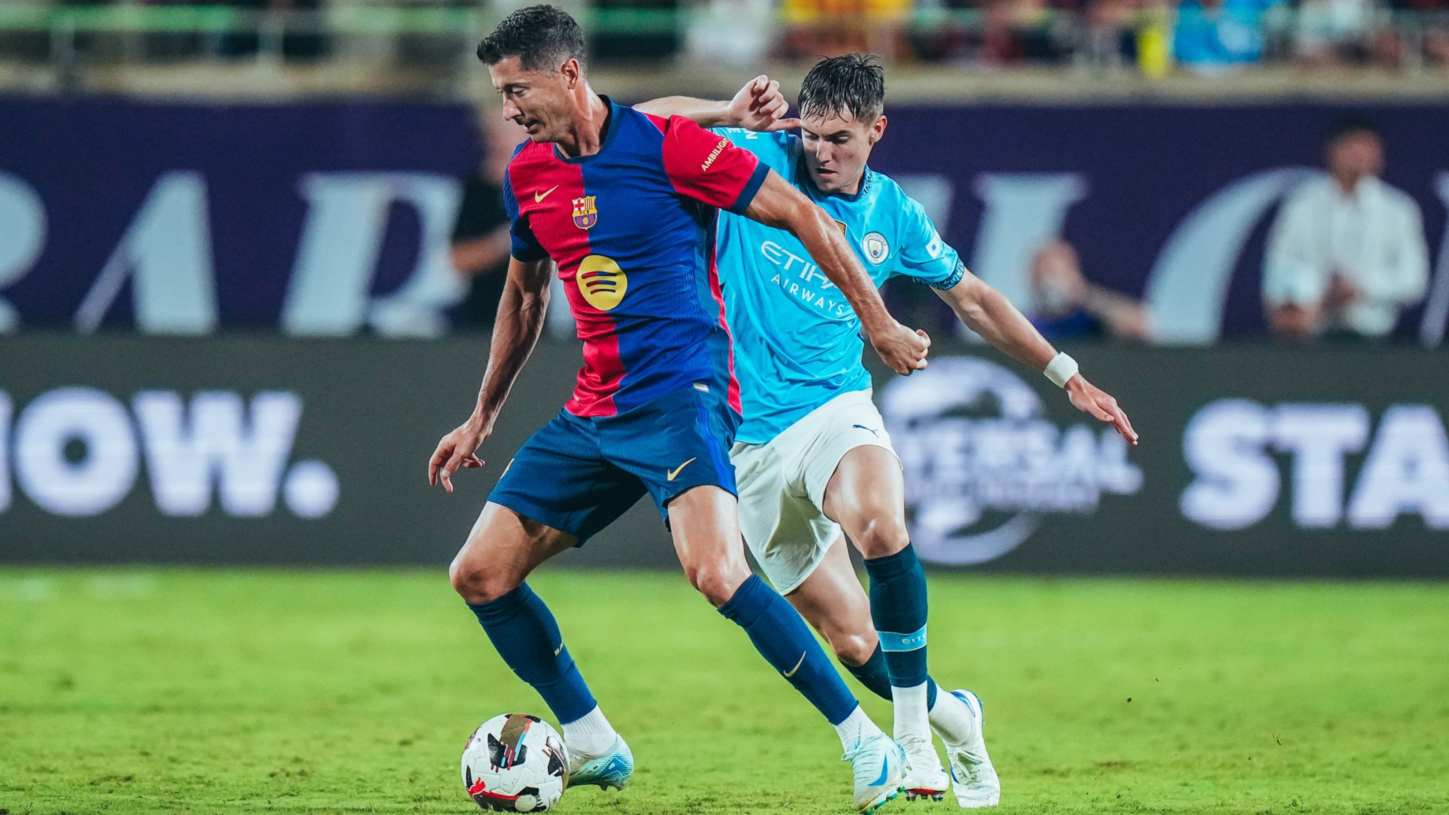 Match gallery: City's clash with Barcelona decided by penalty shoot-out