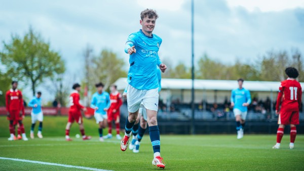 Five-star City cruise past Liverpool to extend lead at U18 PL summit