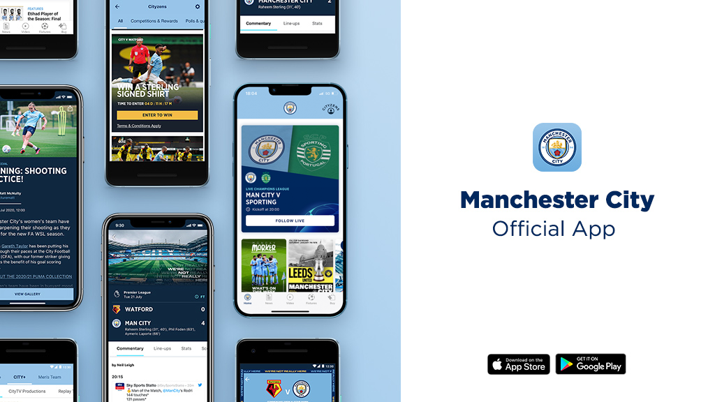 Manchester City App: All the latest news, videos and CITY+ exclusives
