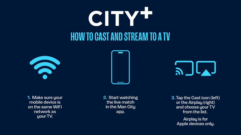 Subscribe to CITY+ Premium content for Man City fans.