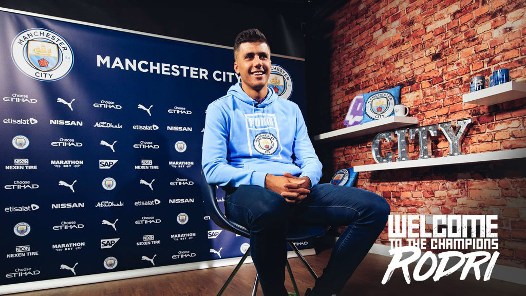 Rodri: New signing's first CityTV interview