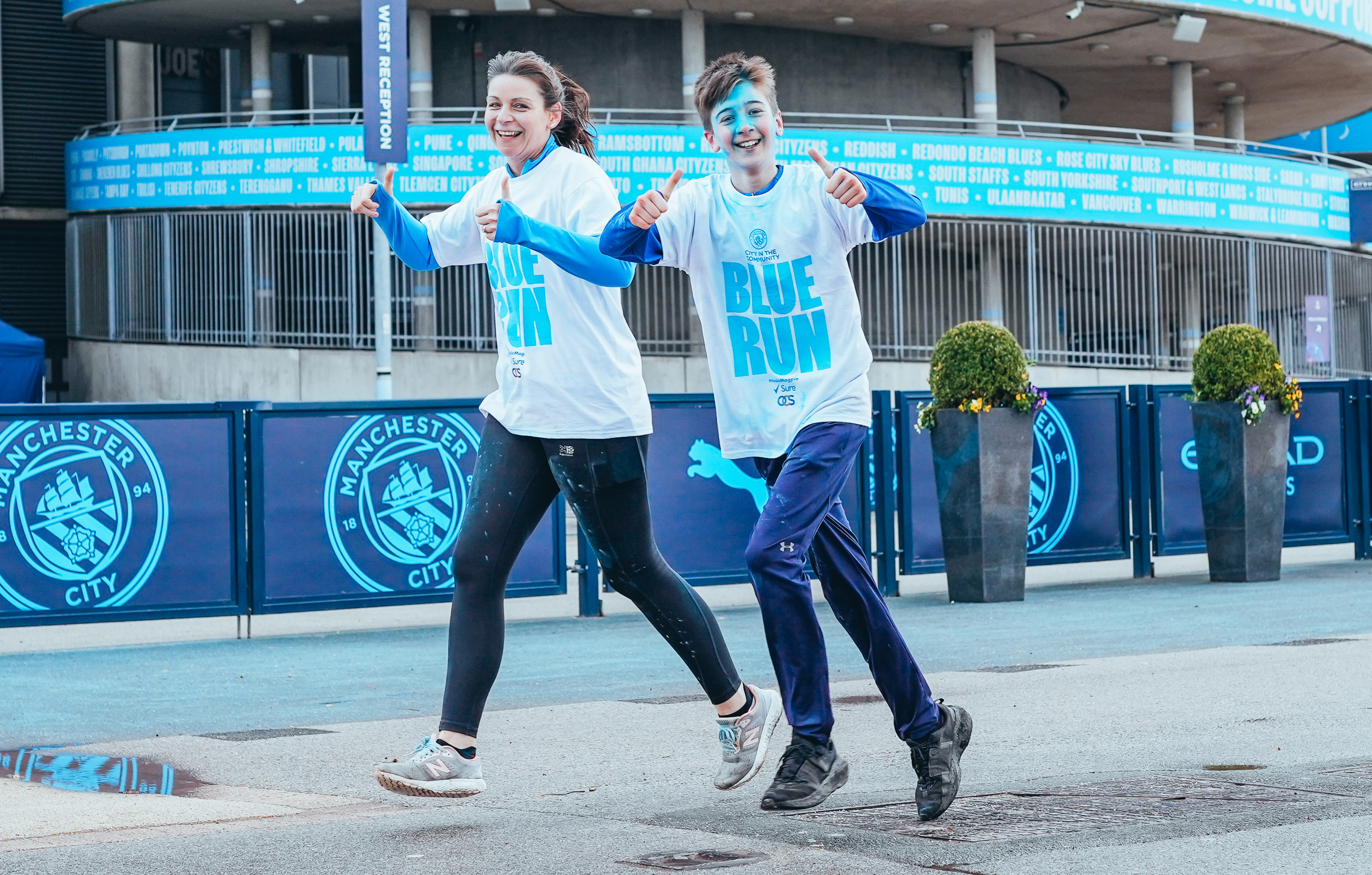 Blue Run raises thousands for club charity