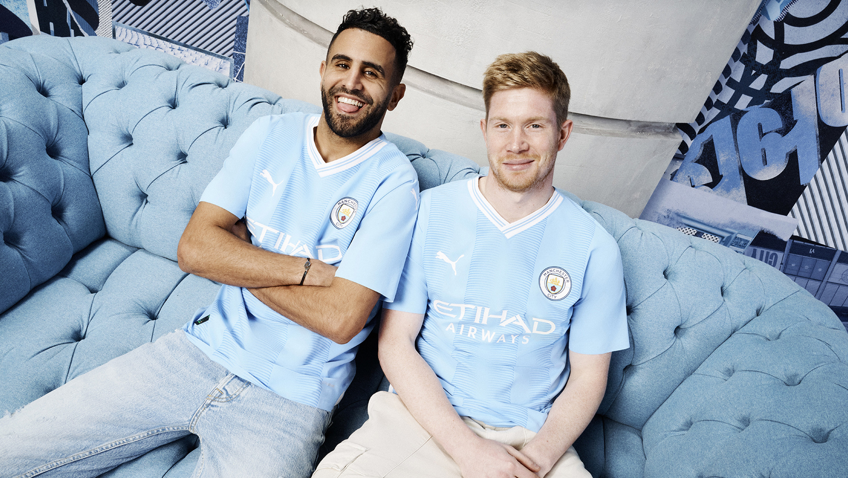 Gallery: City stars try on new 2023/24 PUMA Home kit