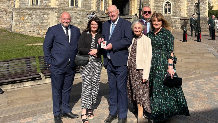 Joe Corrigan: Receiving an MBE was one of the proudest days of my life