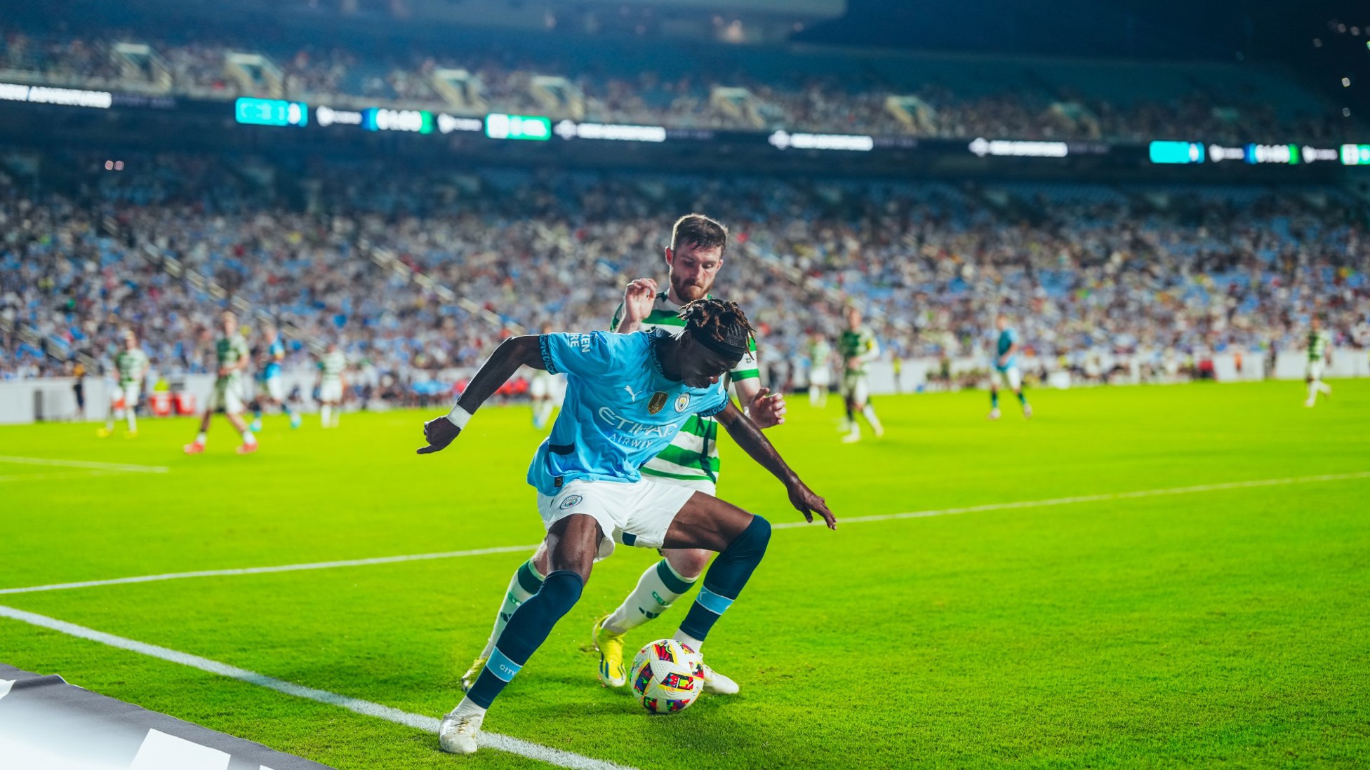 Gallery: Exciting clash with Celtic kickstarts our USA Tour