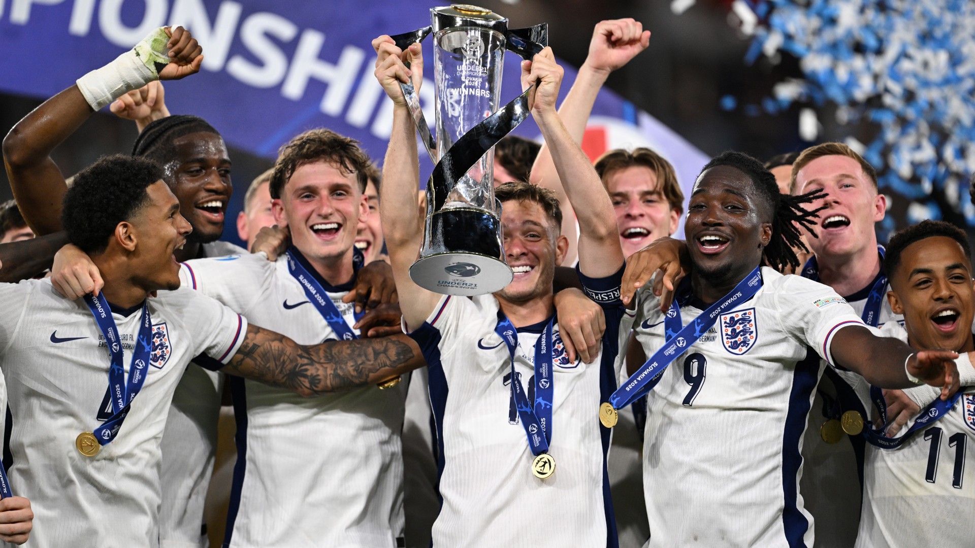 McAtee captains England U21 to Euros glory