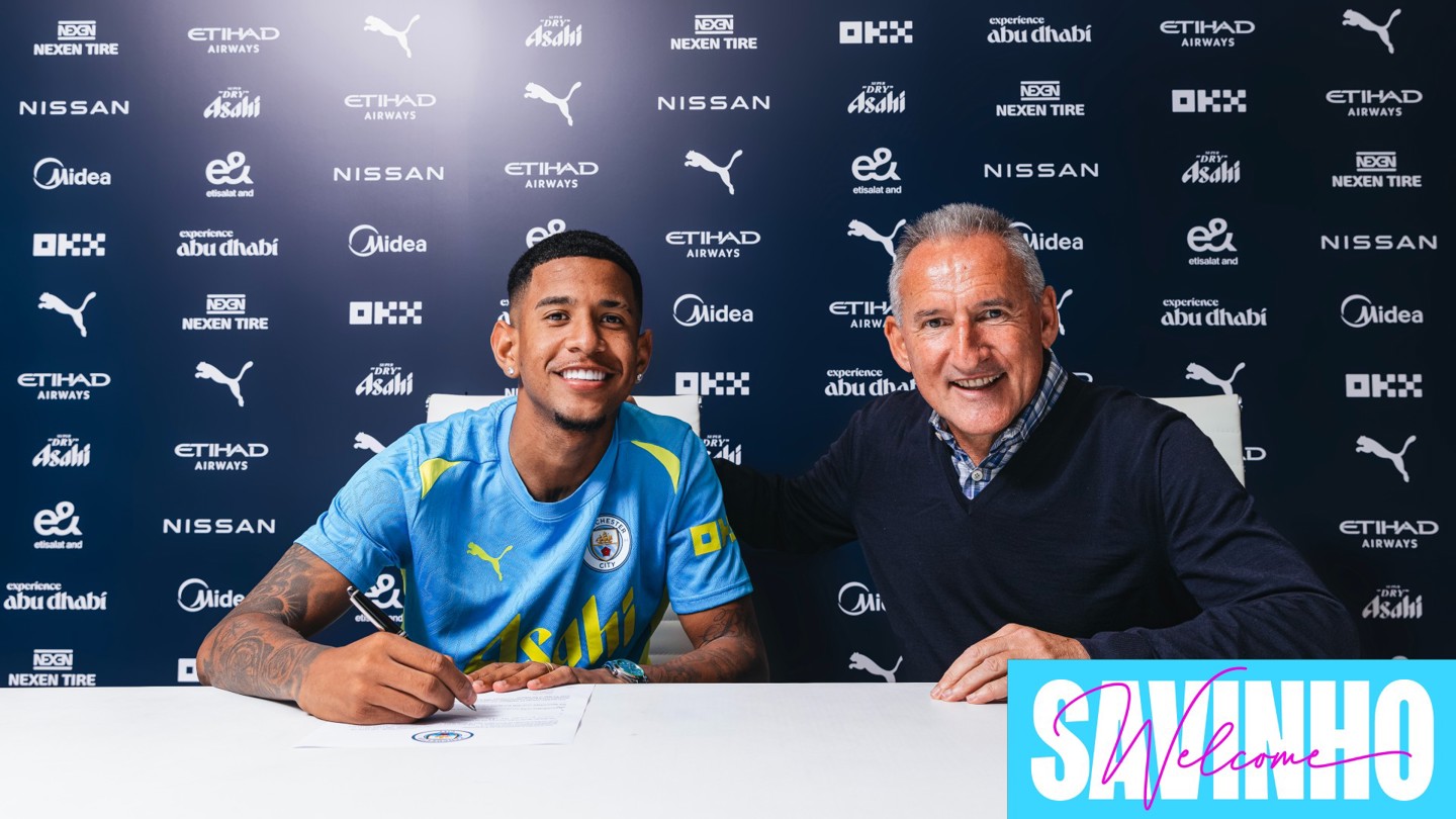 City complete signing of Savinho