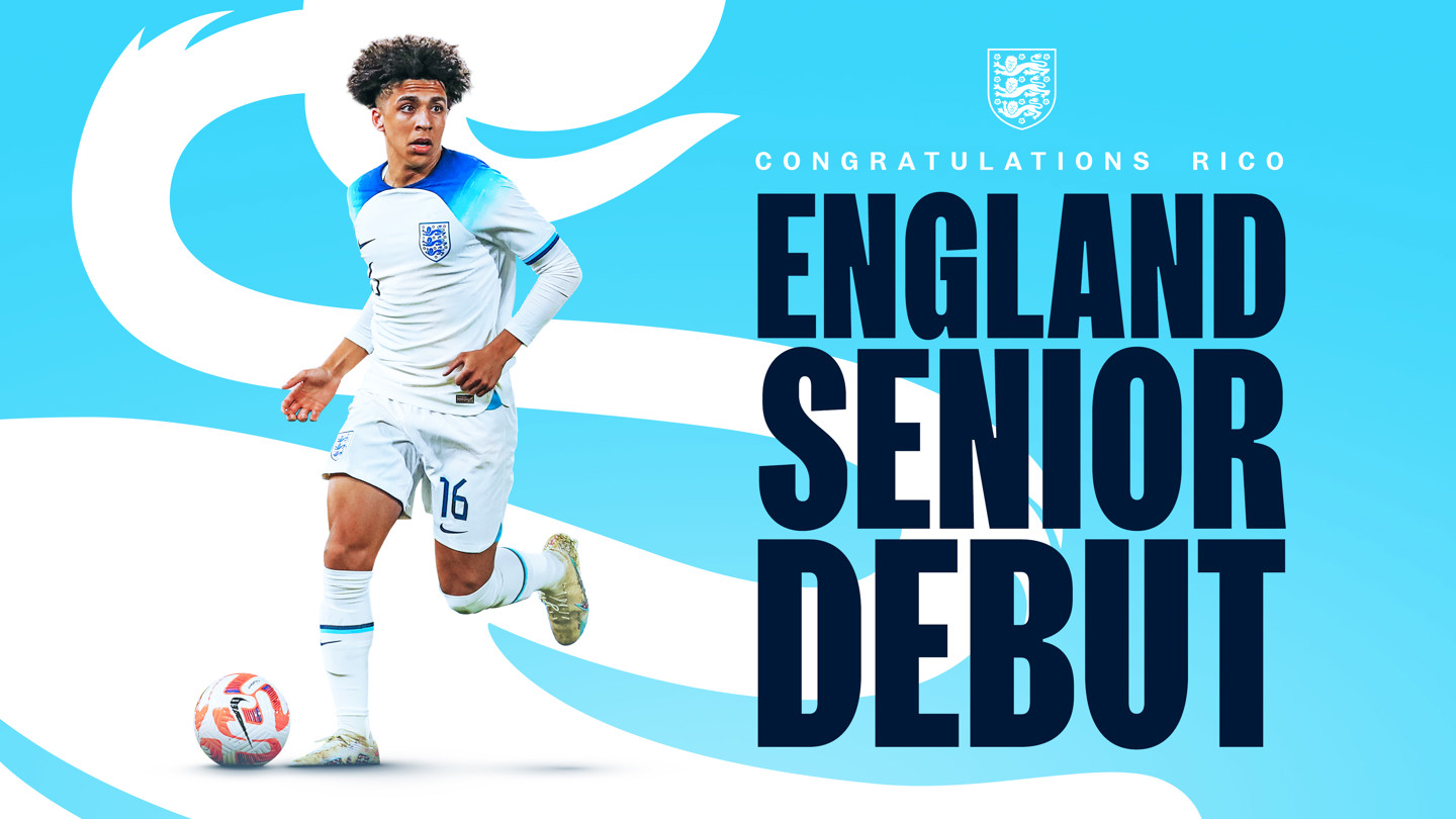 Congratulations Rico: Lewis set to make England debut