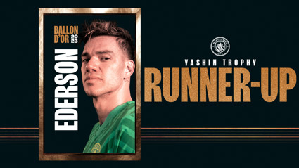 Ederson finishes runner-up in Yashin Trophy at 2023 Ballon d’Or