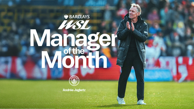 Jeglertz named October’s WSL Manager of the Month