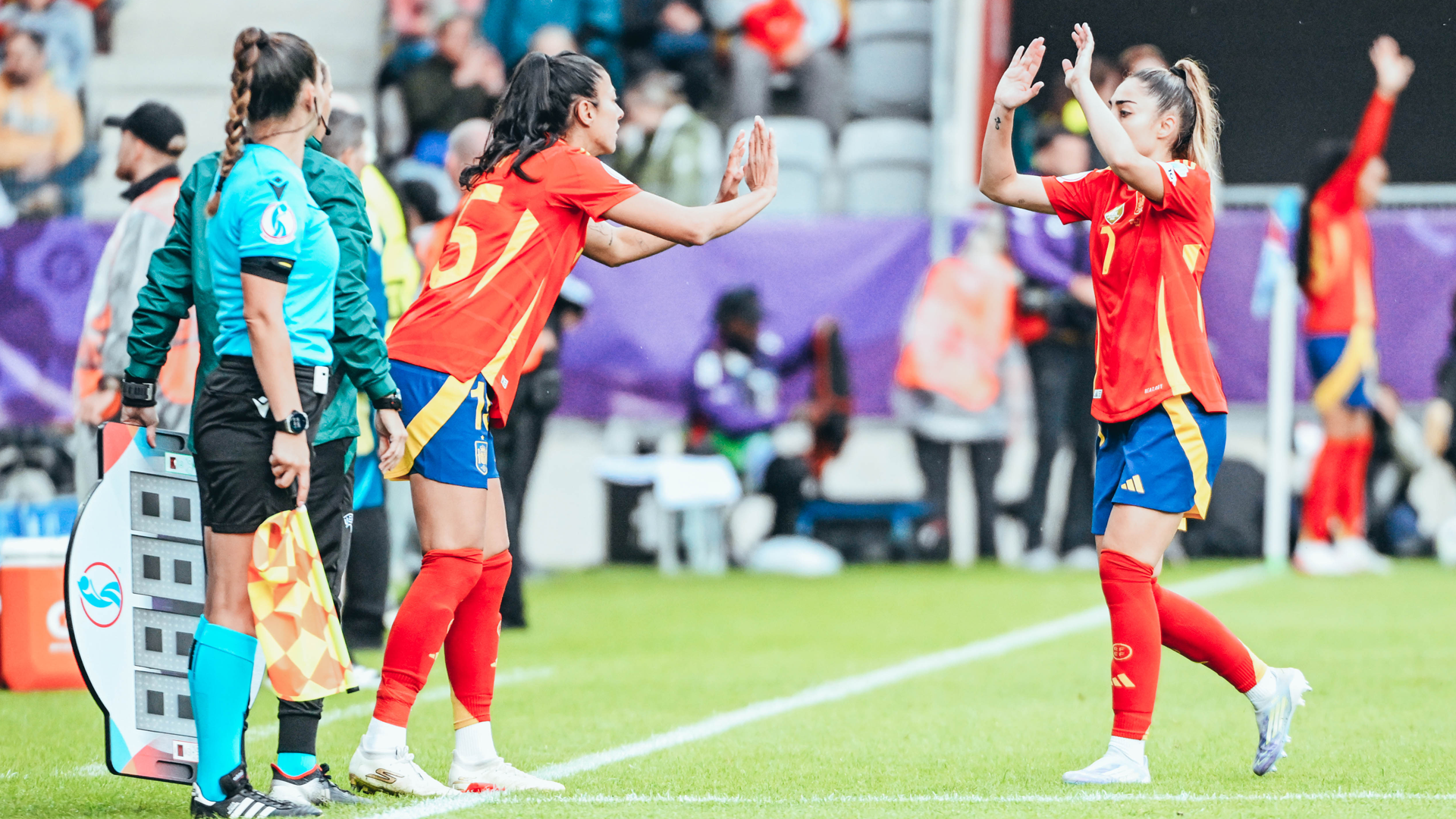 España vuelve a golear y ya está en cuartos de la Euro