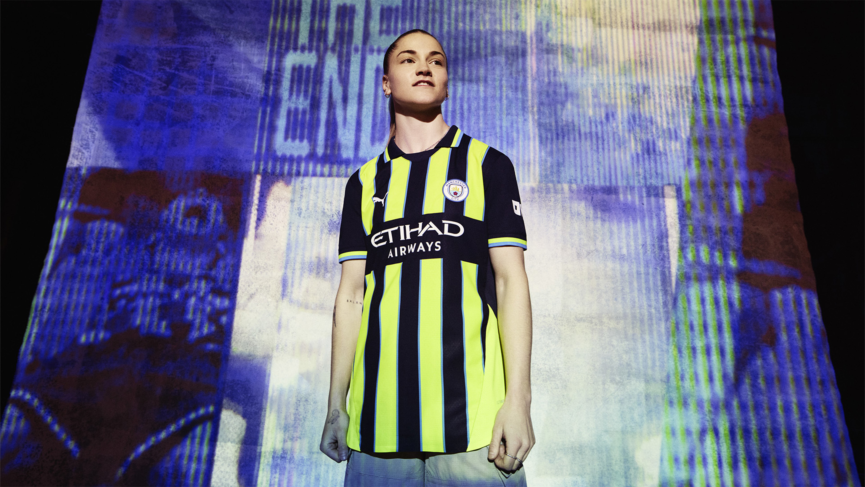 Gallery: Players try on our new PUMA 2024/25 away kit