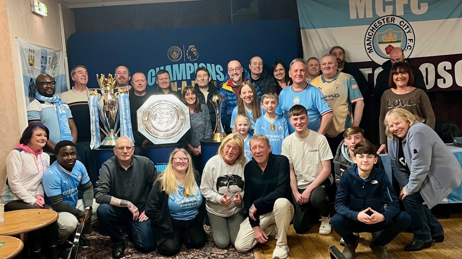 Bolton OSC welcome trophies won by Pep's City