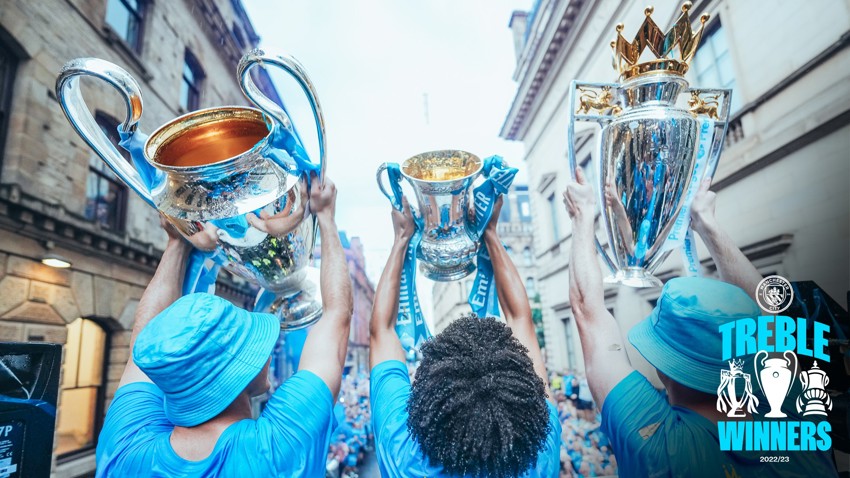 City’s 2022/23 Treble triumph: Stats and records