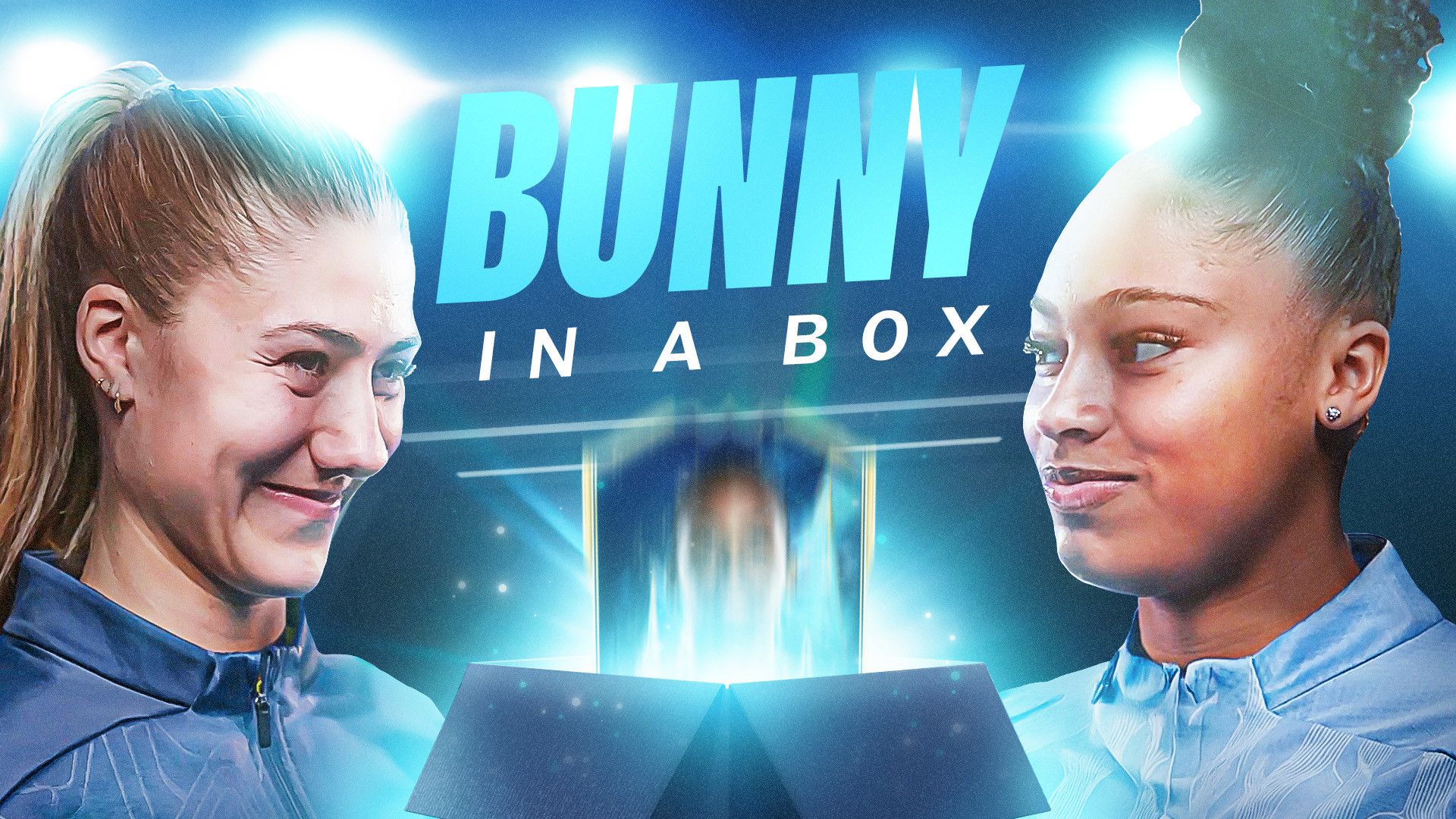 Aleixandri and Keating go head-to-head in 'Bunny in a box'