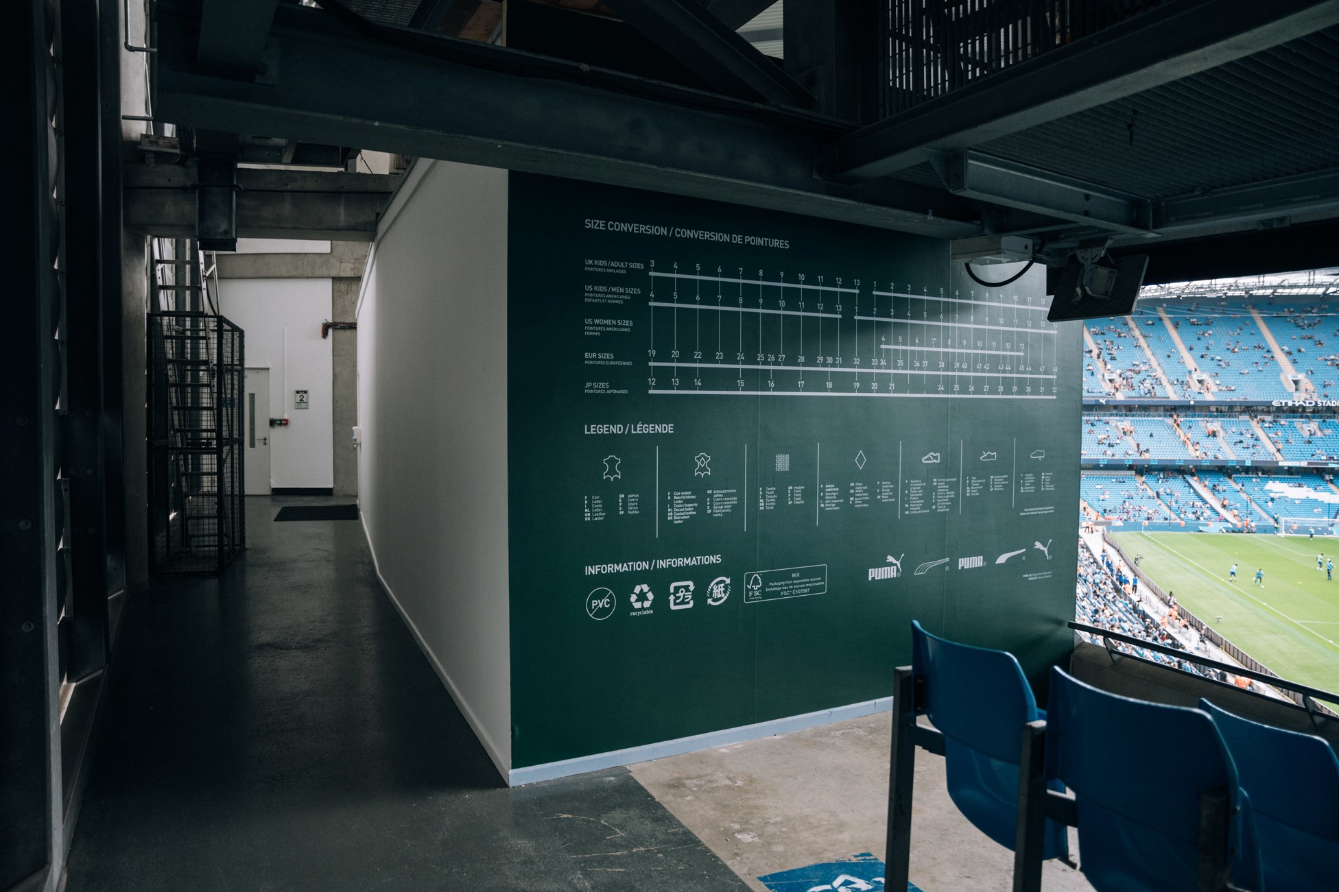 Etihad Stadium sensory suite receives Puma makeover