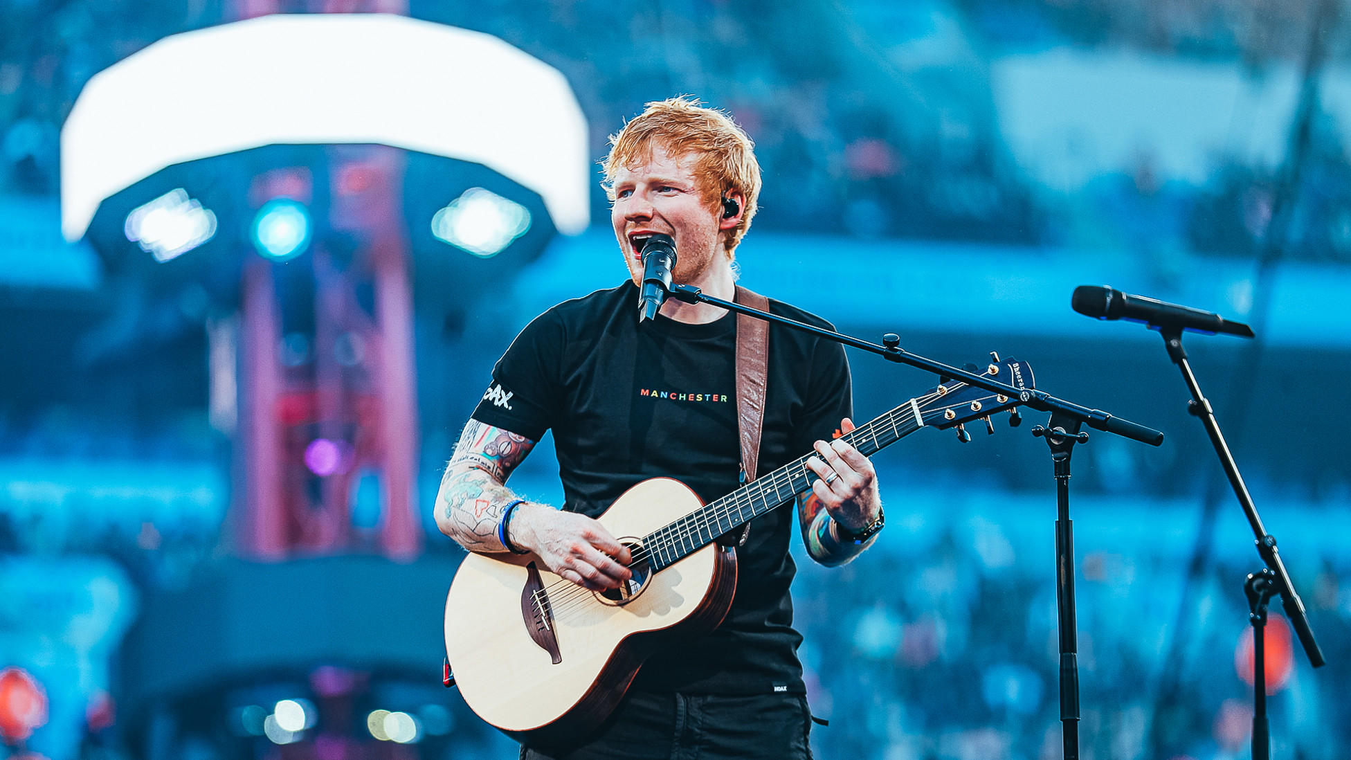 Gallery: Ed Sheeran opens at the Etihad