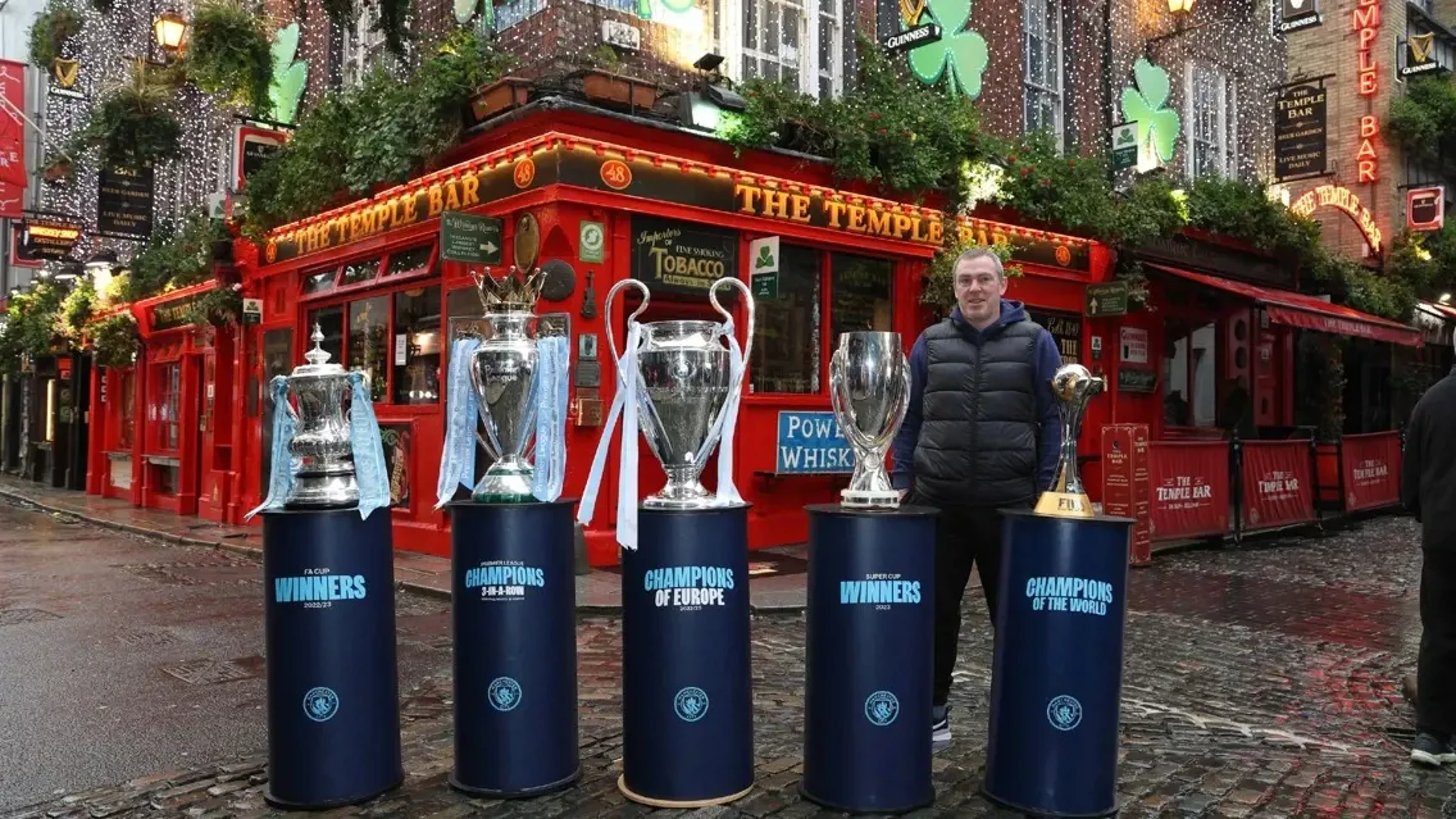 Gallery: Iconic photos of the Treble Trophy Tour