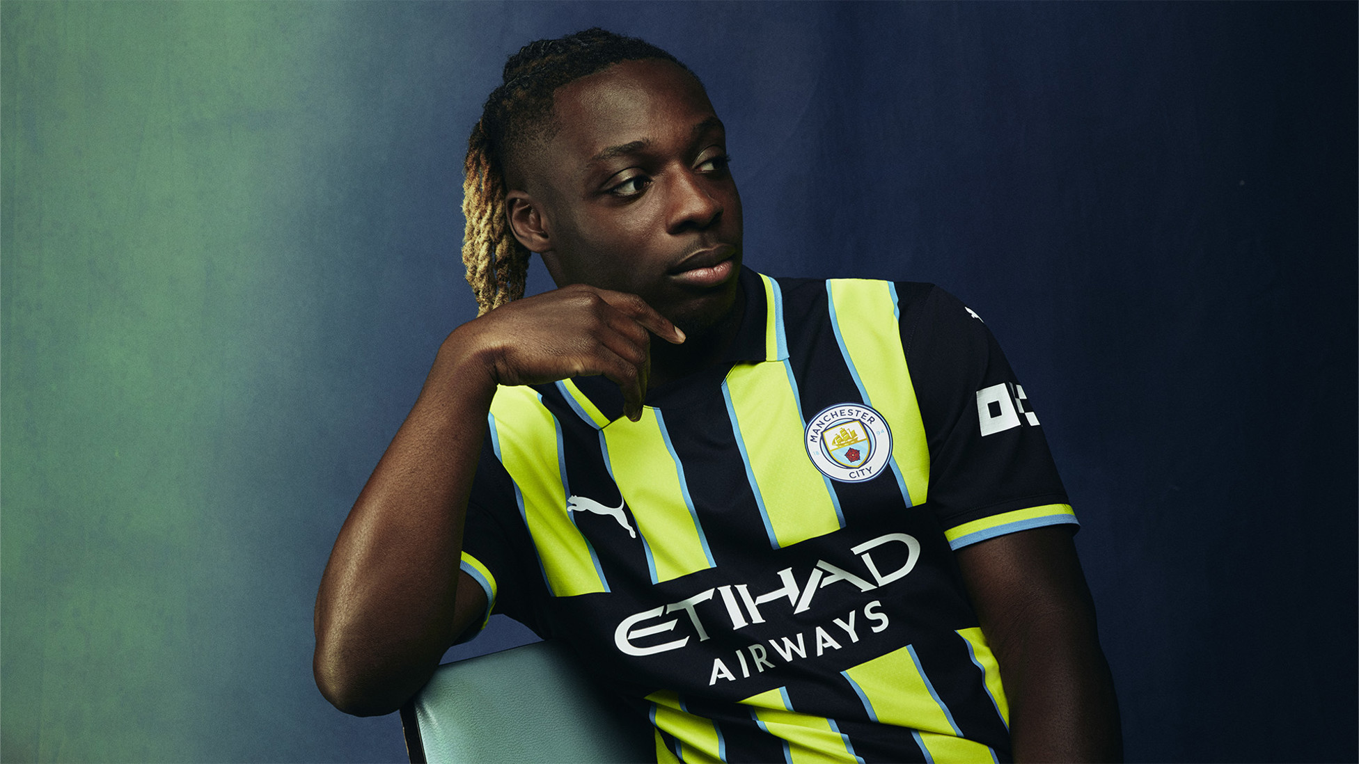 Gallery: Players try on our new PUMA 2024/25 away kit