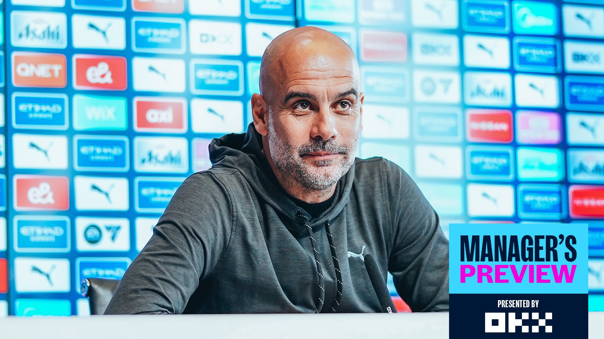 Pep tells City players to relax and enjoy it!