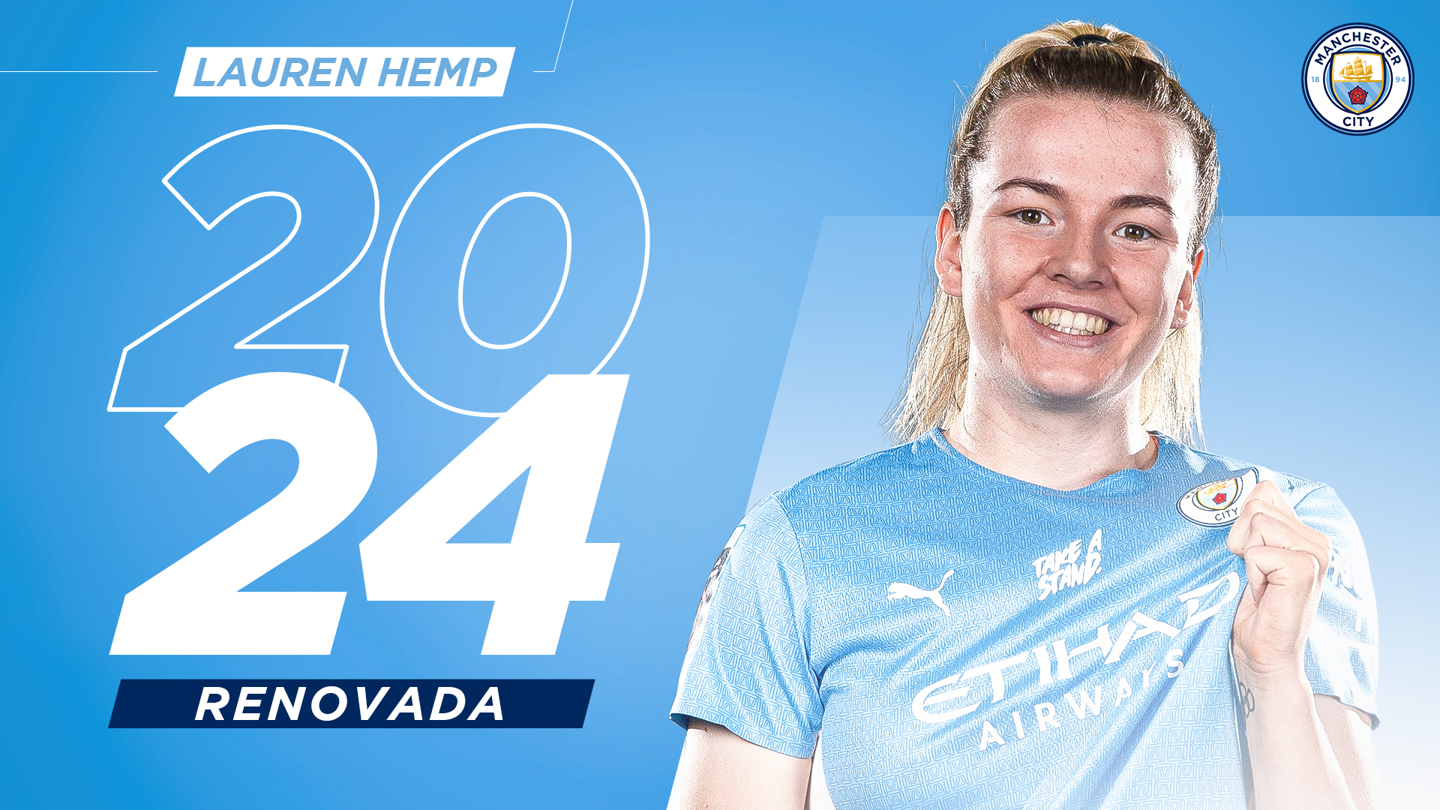 Lauren Hemp amplía su contrato con el City dos temporadas