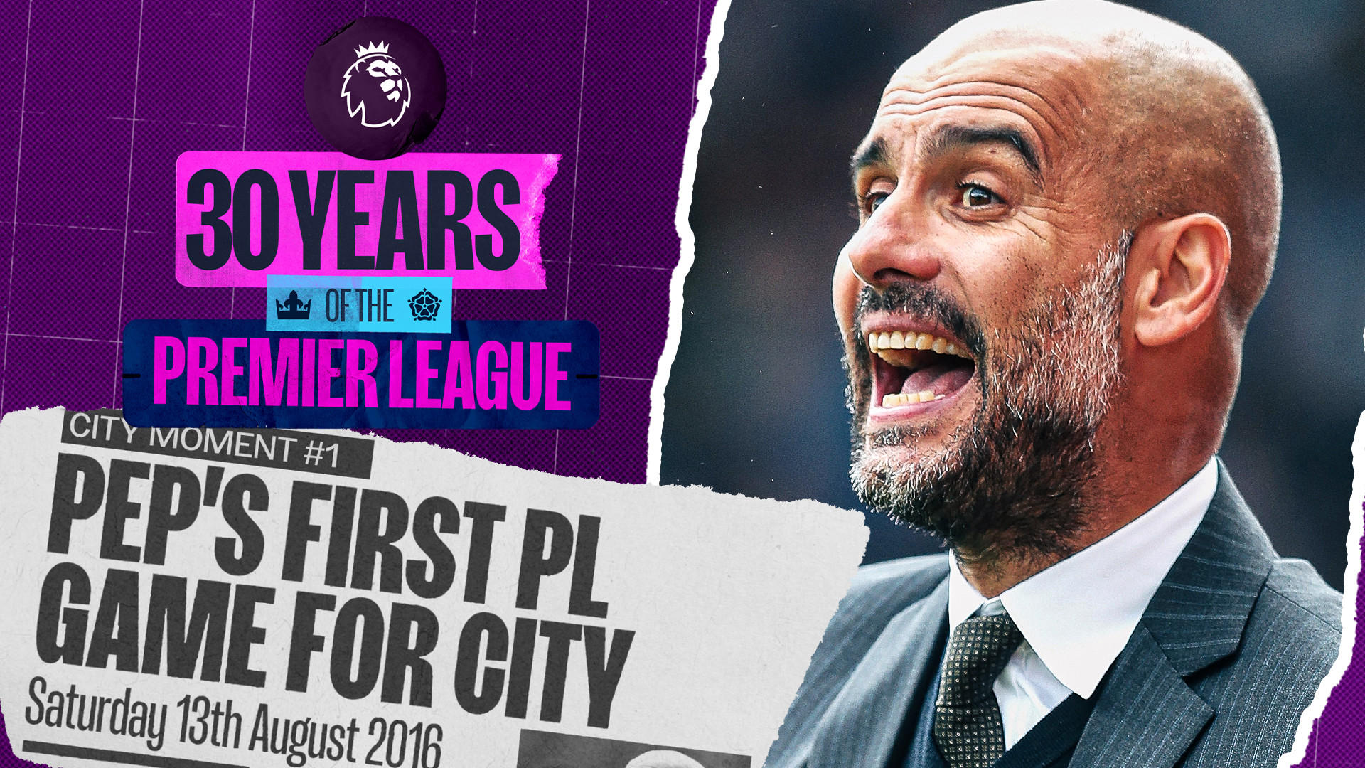 On This Day Pep s First City Game On This Day Pep s First City Game