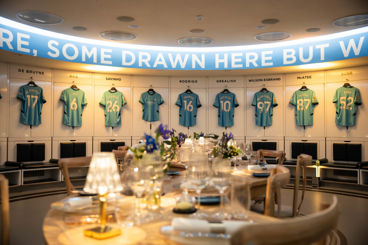 Dressing Room Package | Manchester City F.C.
