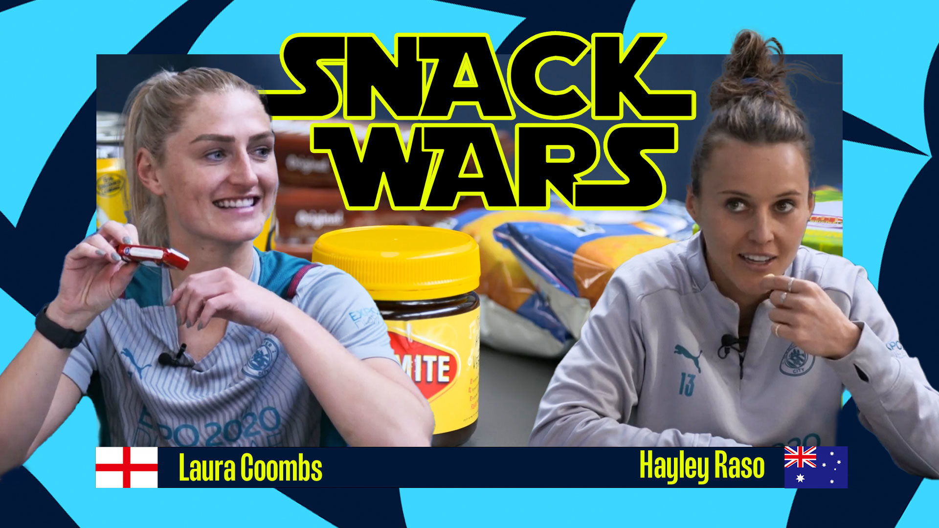 Snack Wars: England v Australia as Coombs and Raso do battle