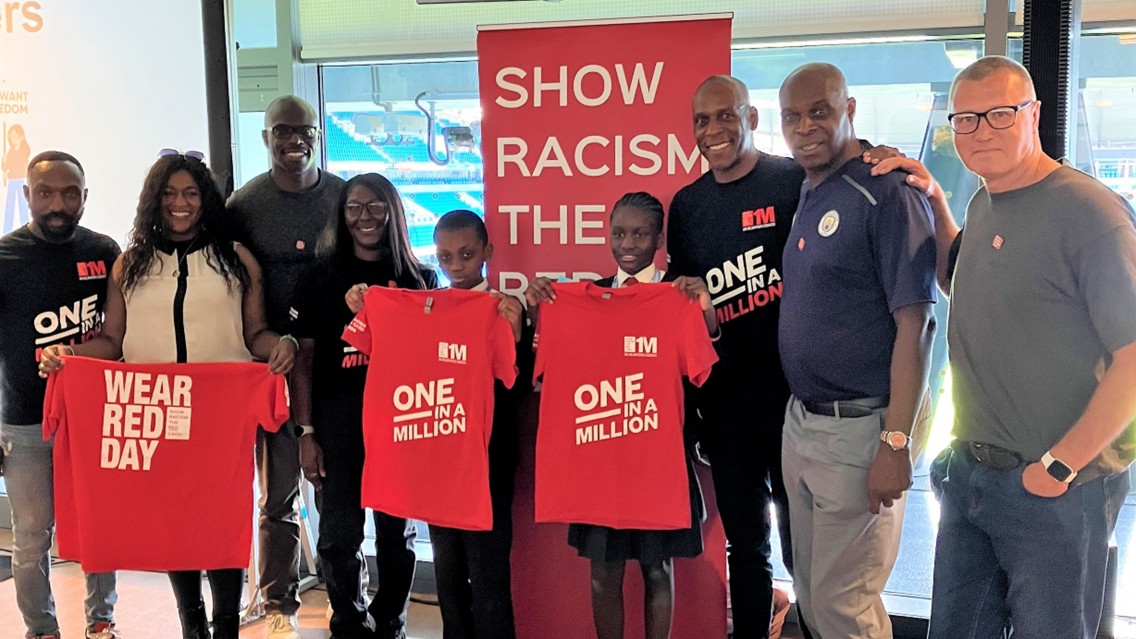 City play host to Show Racism the Red Card event