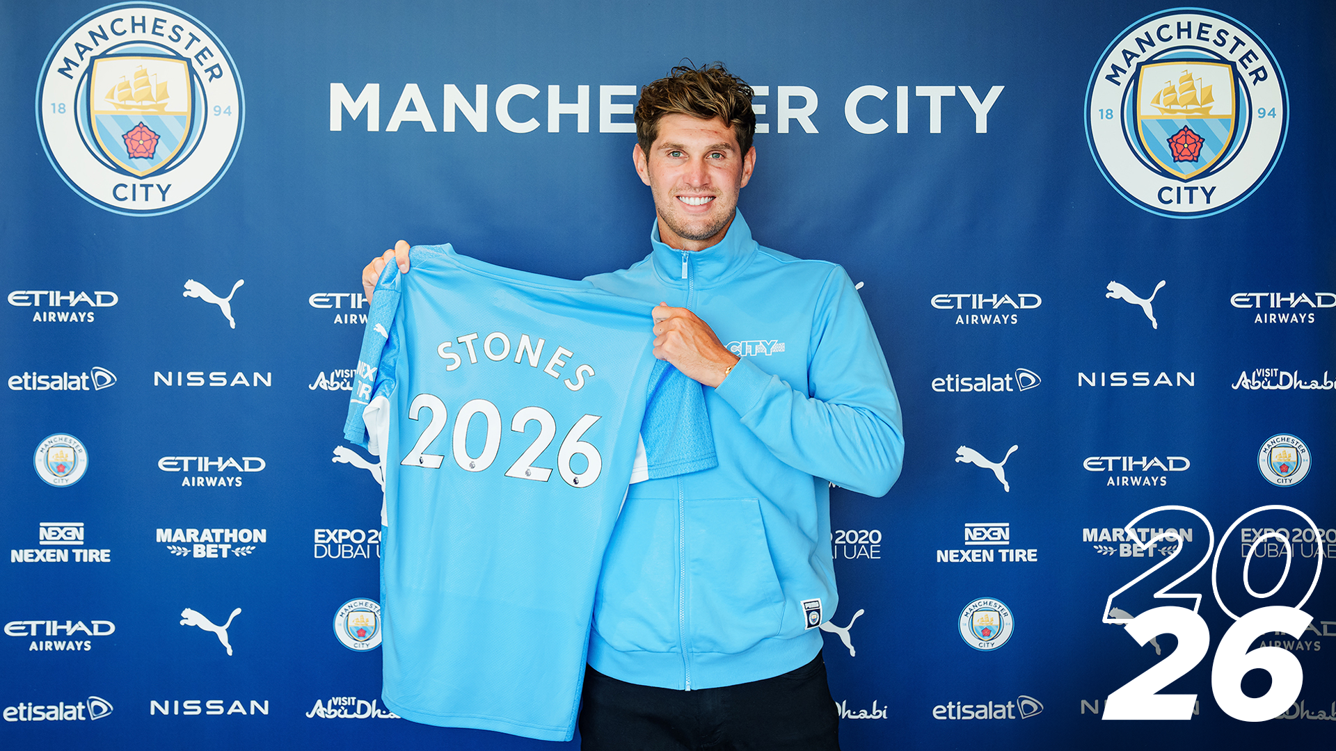 Stones on his happiness at new deal and his love of the City fans!