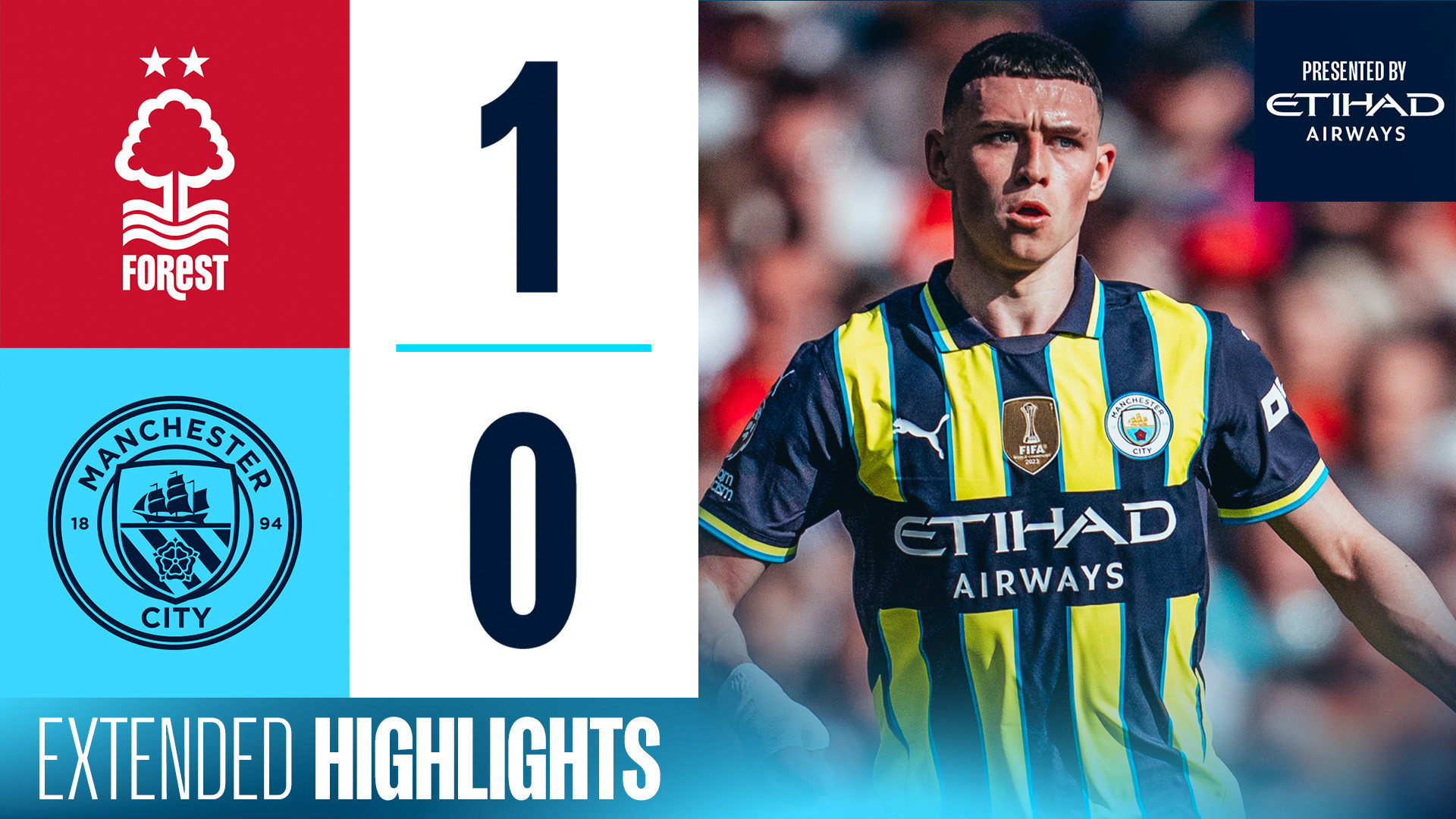 Nottingham Forest 1-0 City: Extended highlights