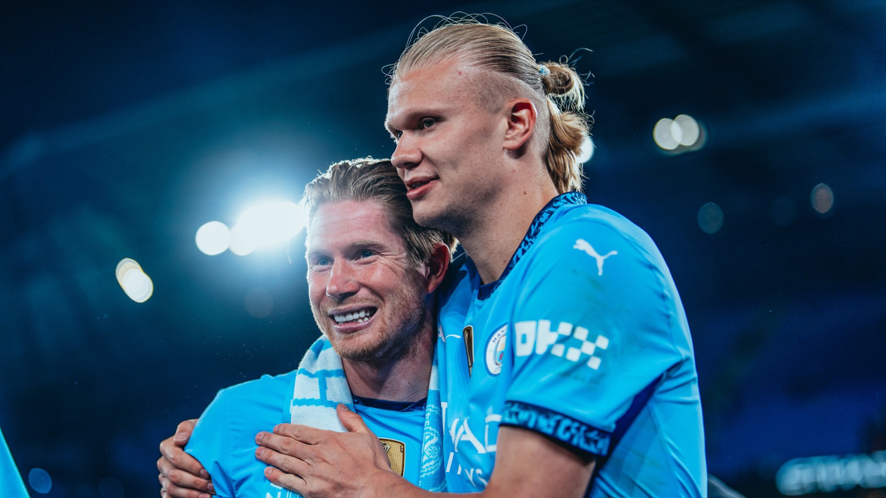 ¡El emotivo adiós a KDB en el Etihad Stadium!