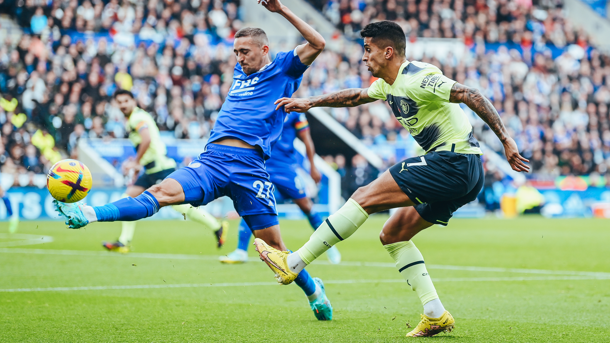 Gallery: City climb to Premier League summit at Leicester