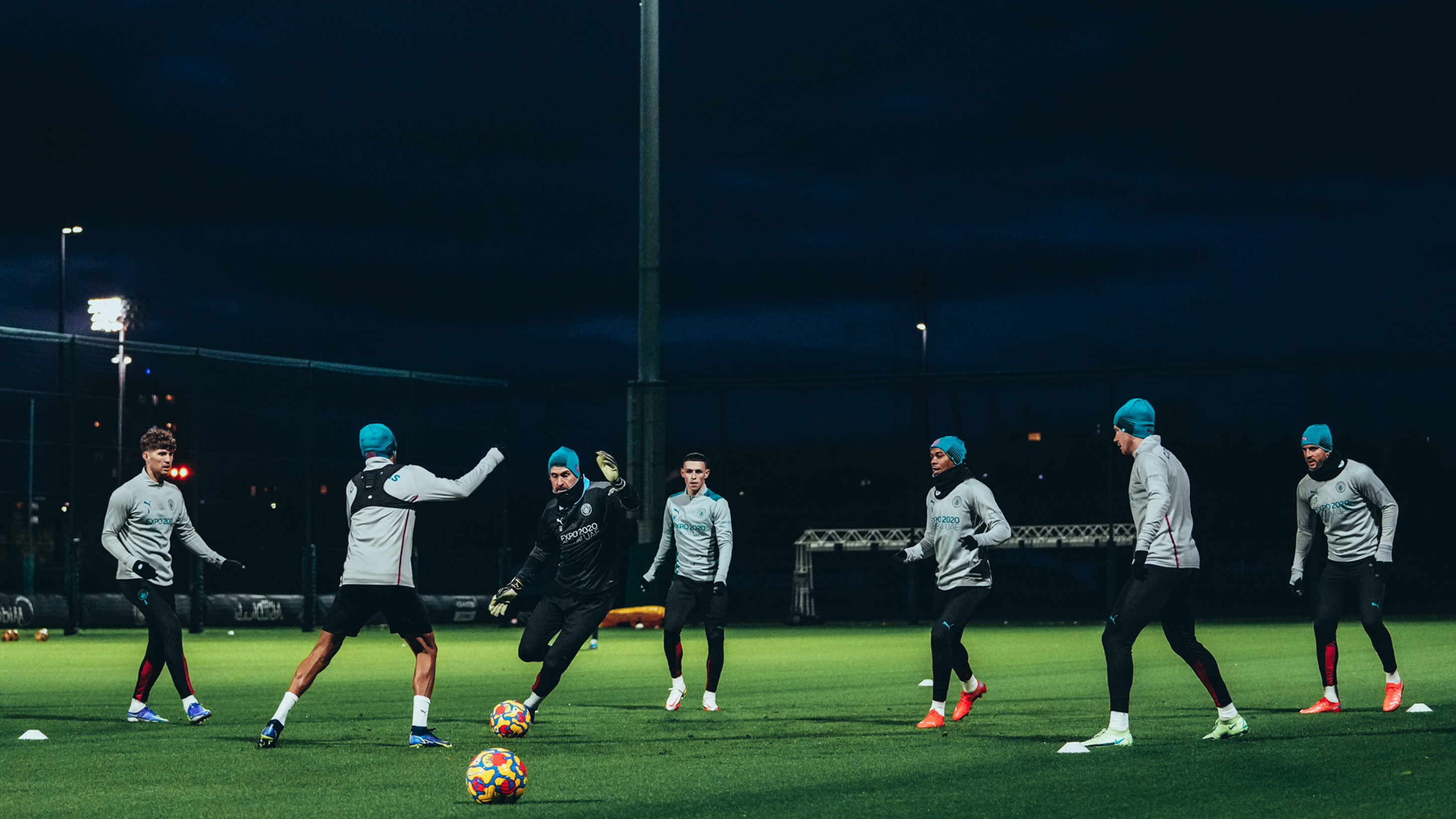 Training: Final preparations for Wolves visit
