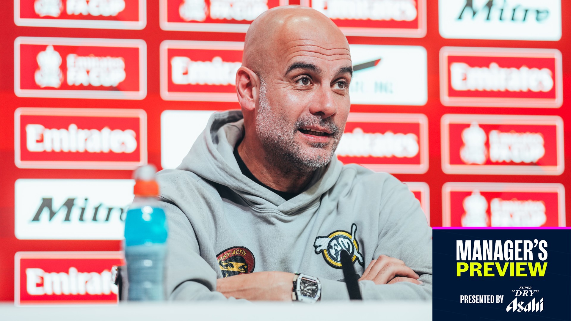 Pep saboreando a 'parte mais agradável da temporada'