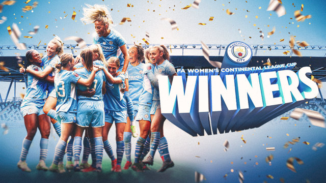 CITY WIN THE CONTI CUP