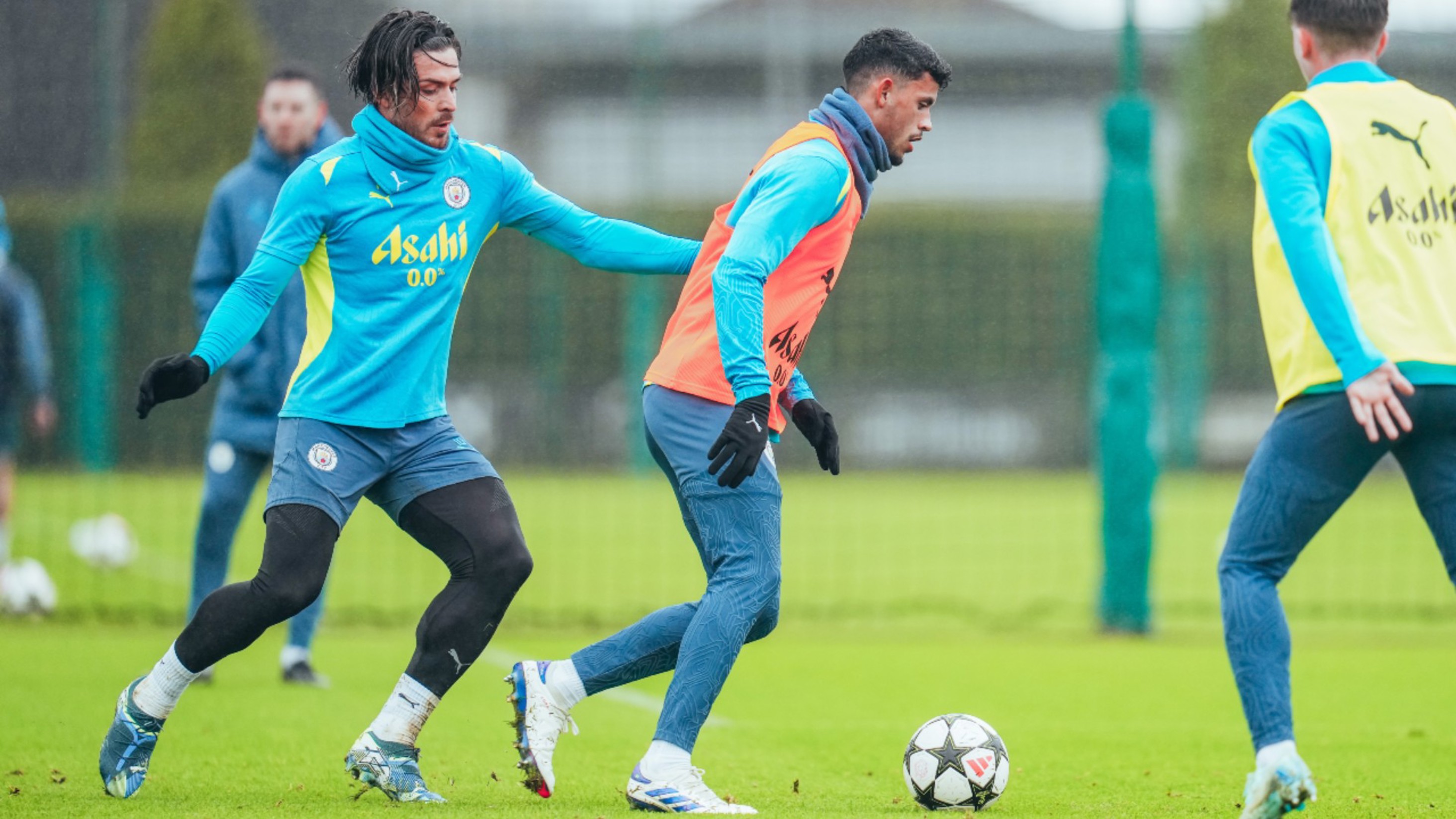 Training: City's focus turns to Feyenoord