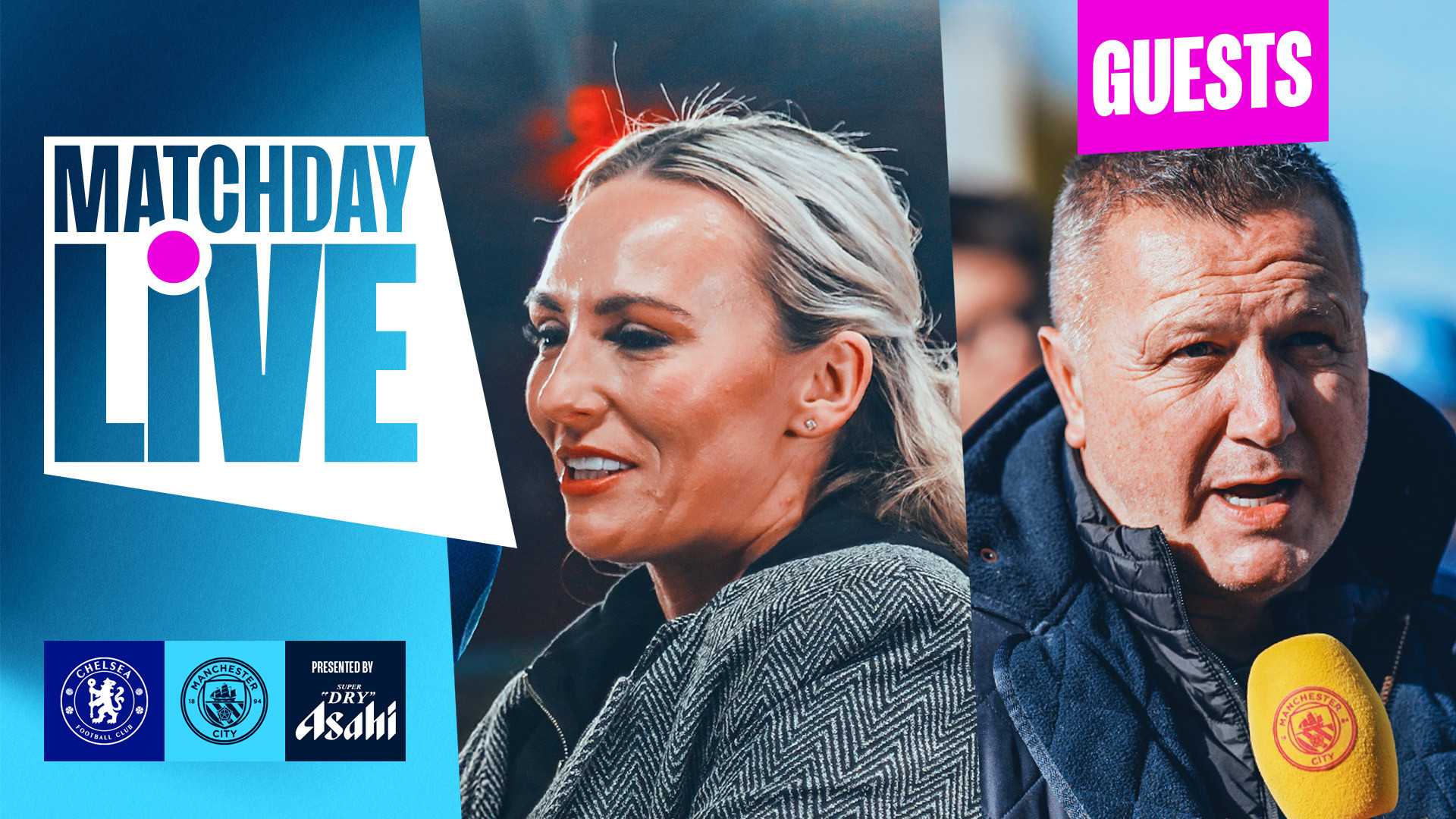 Chelsea v City: Duggan and Howey our Matchday Live guests for League ...