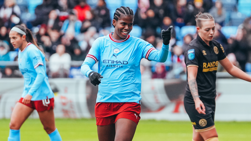 Bunny hails Goater impact as her hot form continues