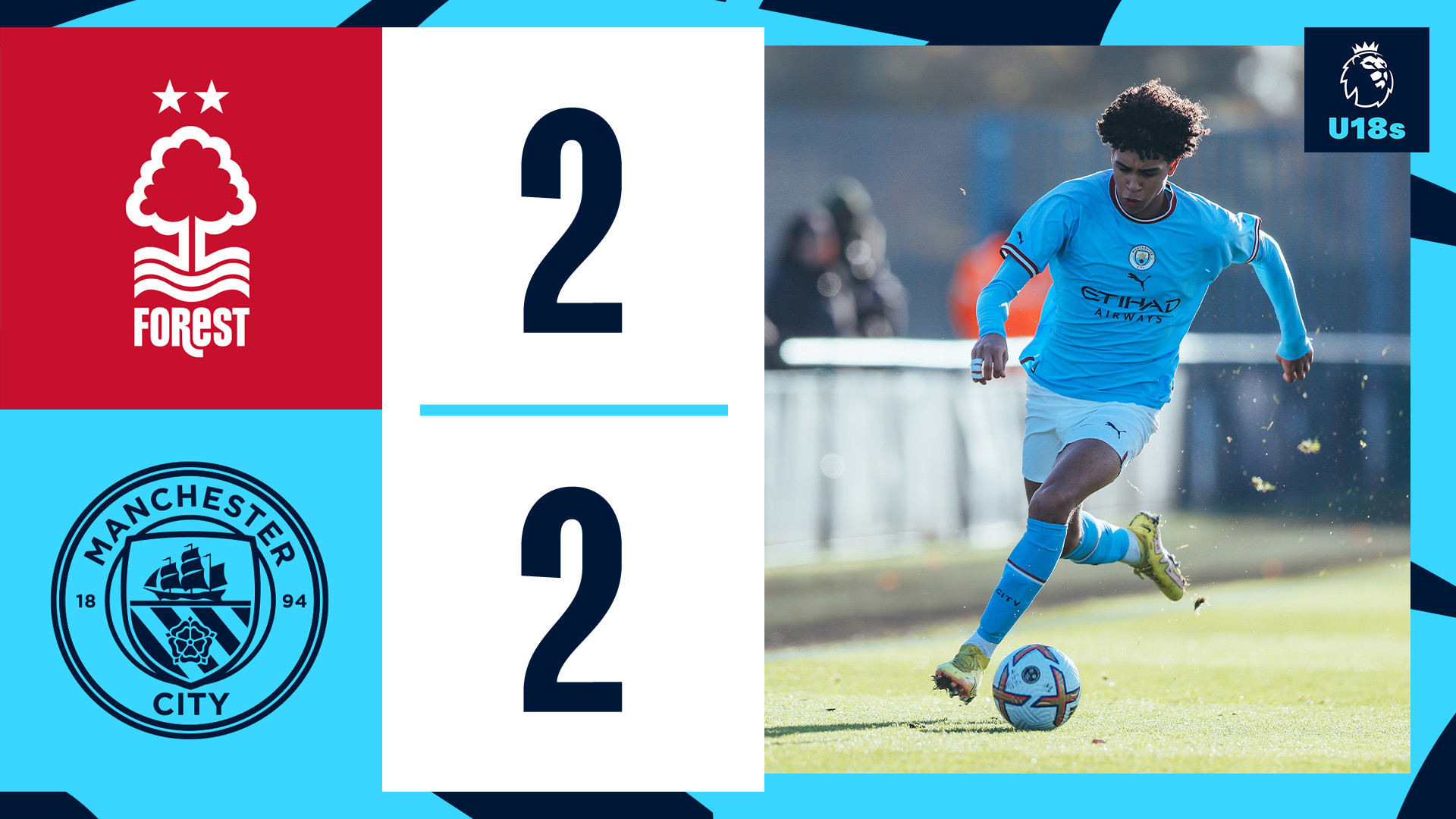 Forest U18s 2-2 City U18s: Highlights