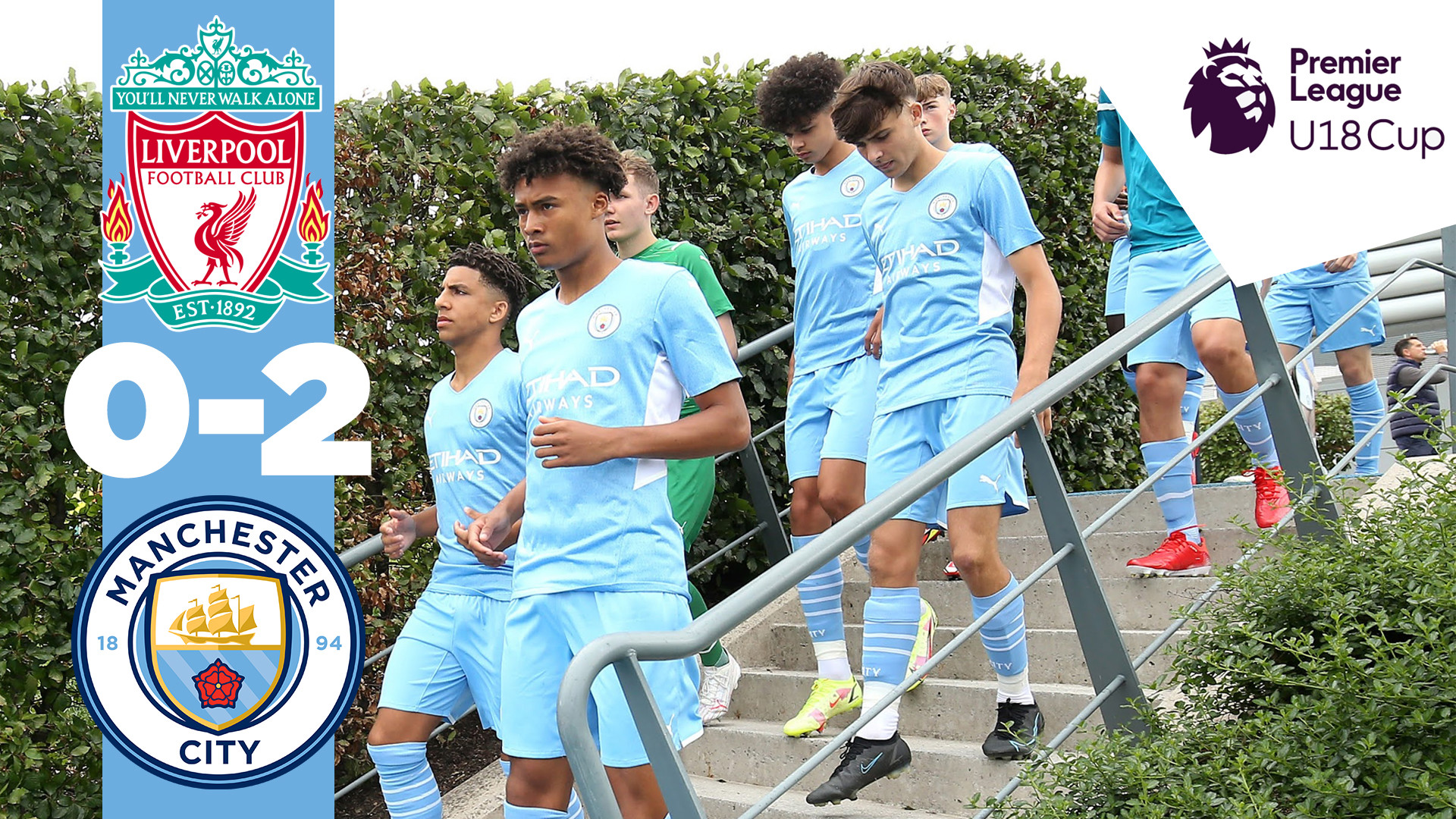Match Highlights: Liverpool U18s 0-2 City U18s
