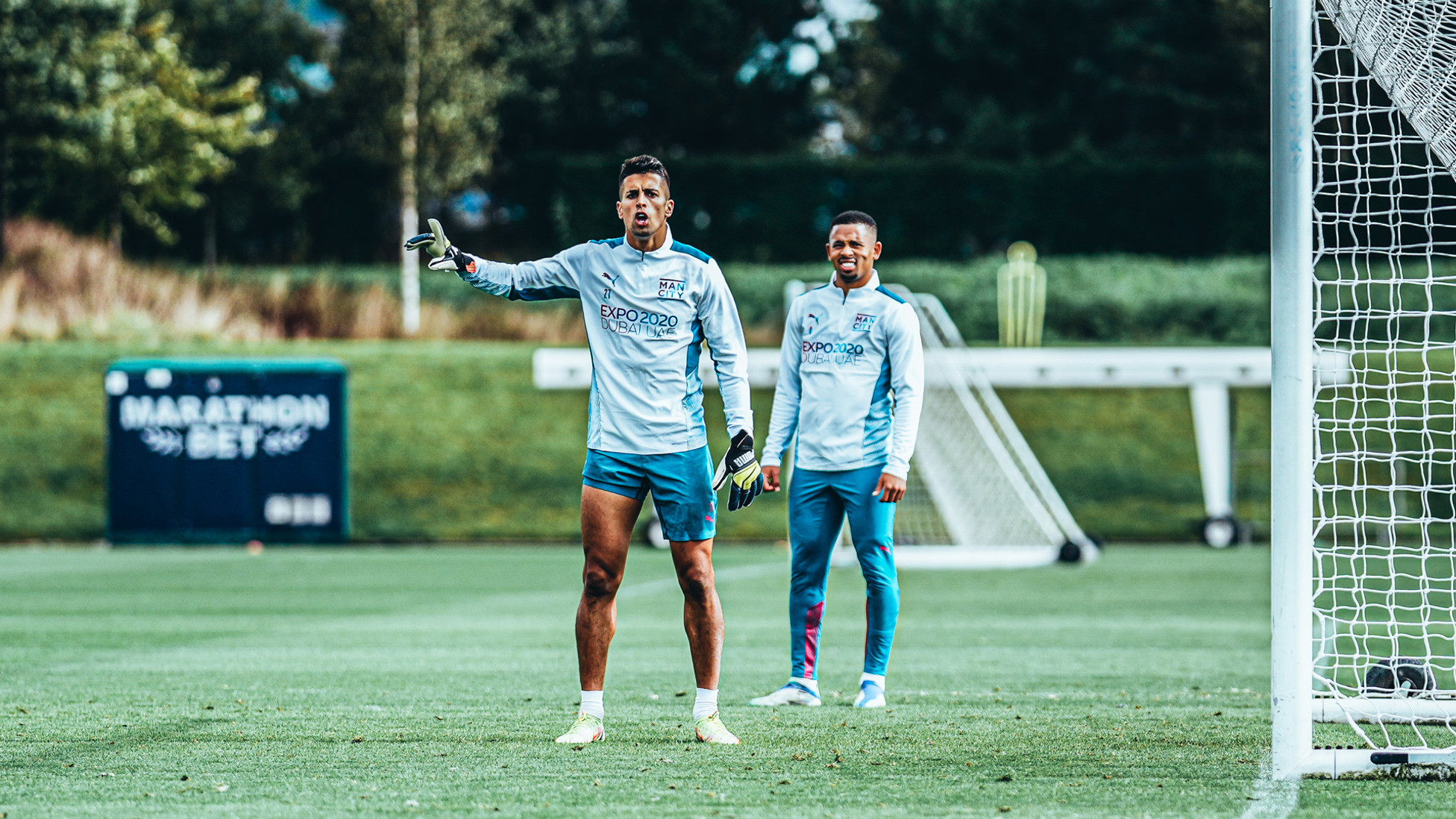 Training: City focused and ready for PSG test