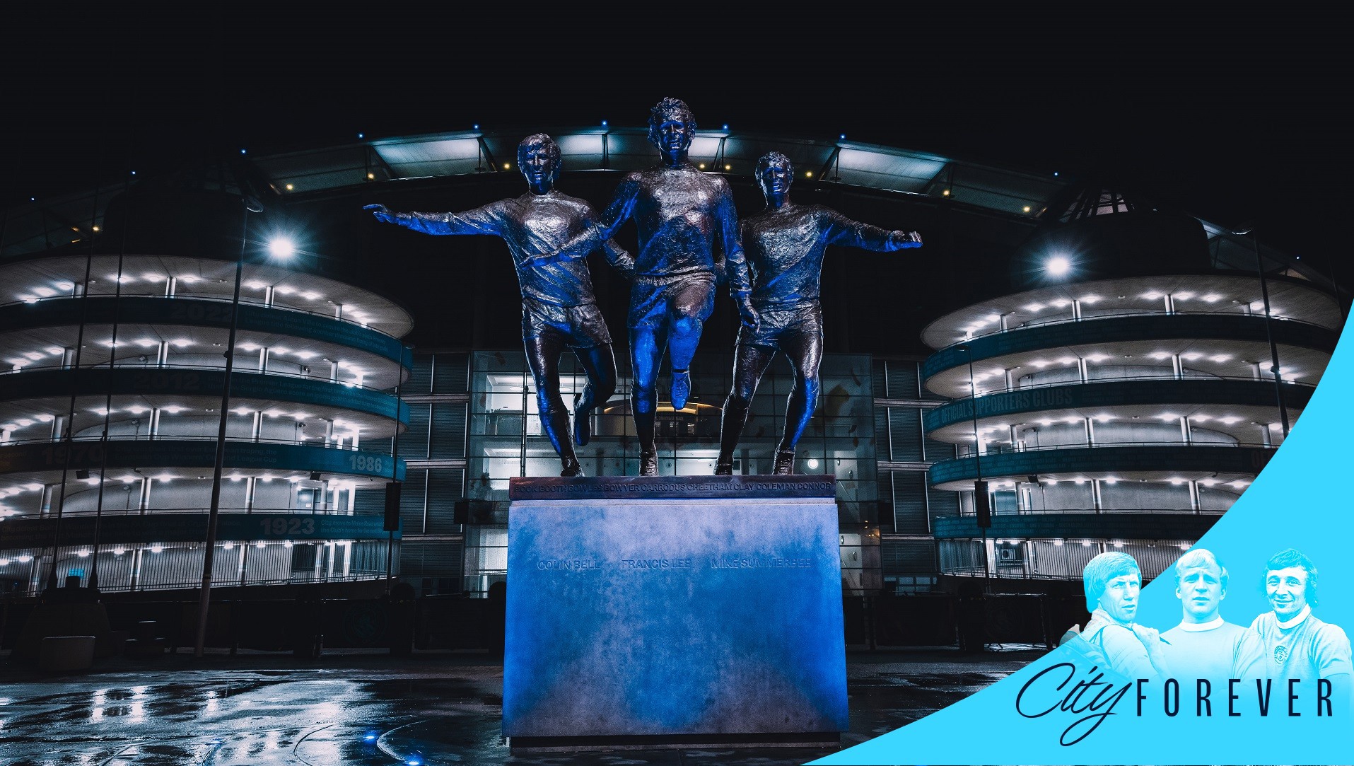 Gallery: Bell, Lee and Summerbee statue unveiled at Etihad