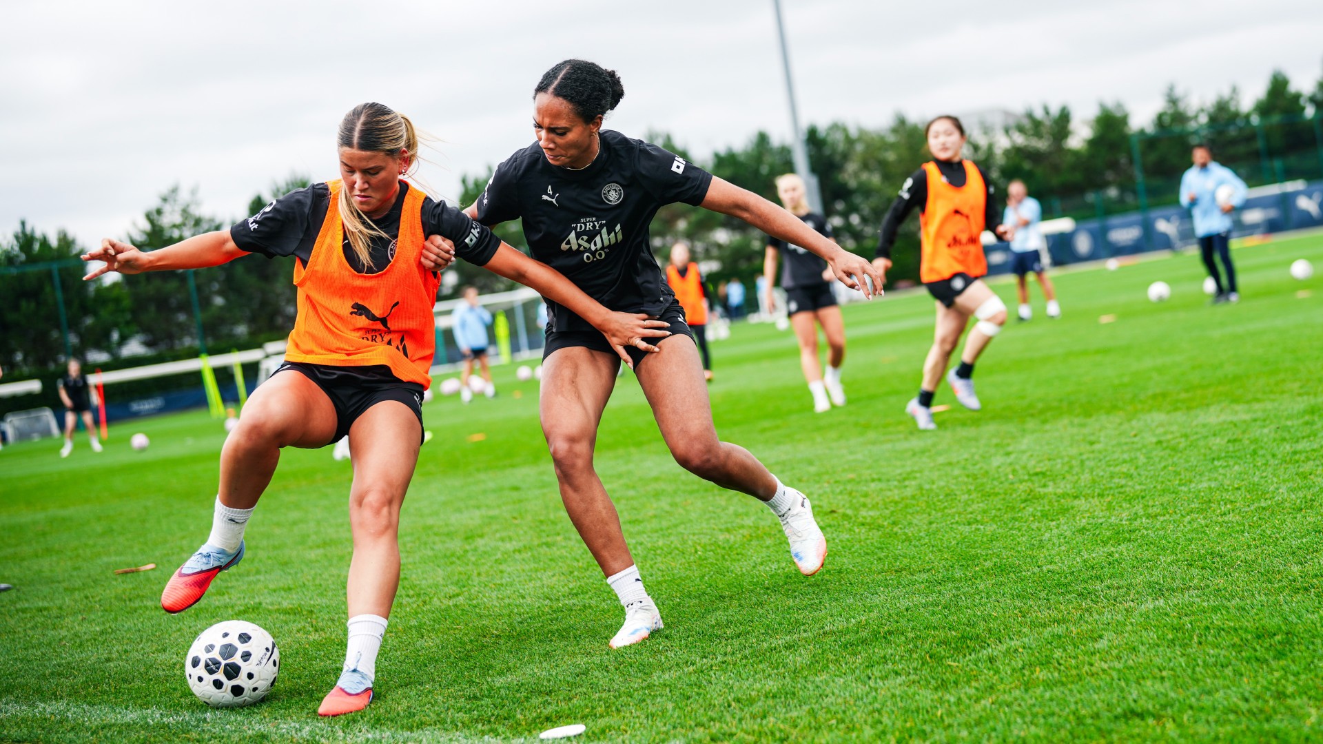Training: Pre-season graft continues