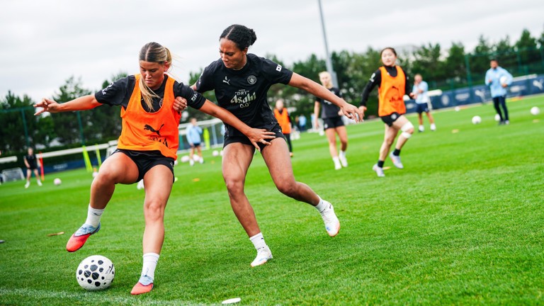 Training: Pre-season graft continues