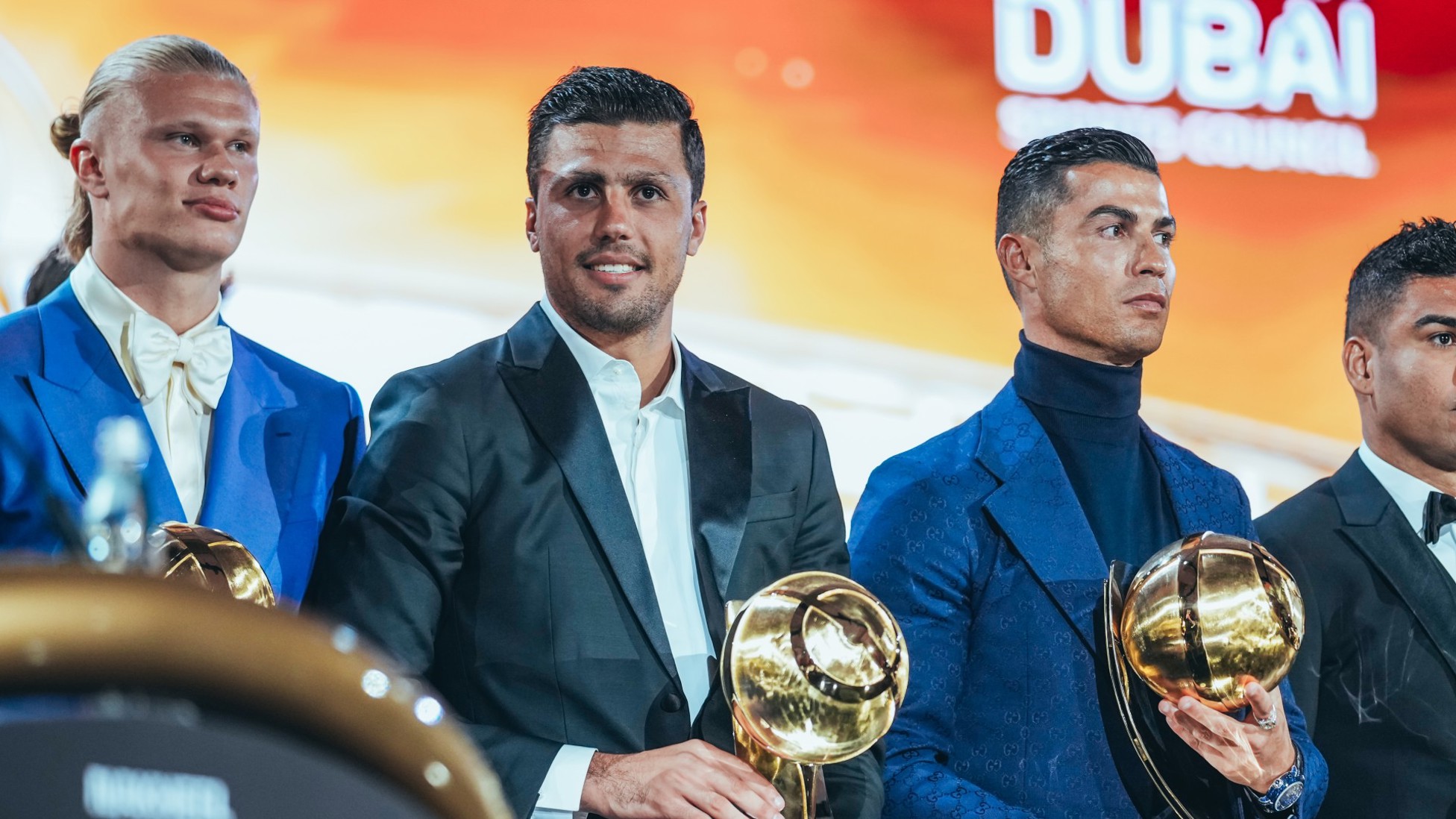 Gallery: City enjoy winning feeling at Dubai Globe Soccer Awards
