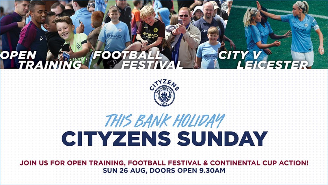 Join us for Cityzens Sunday!