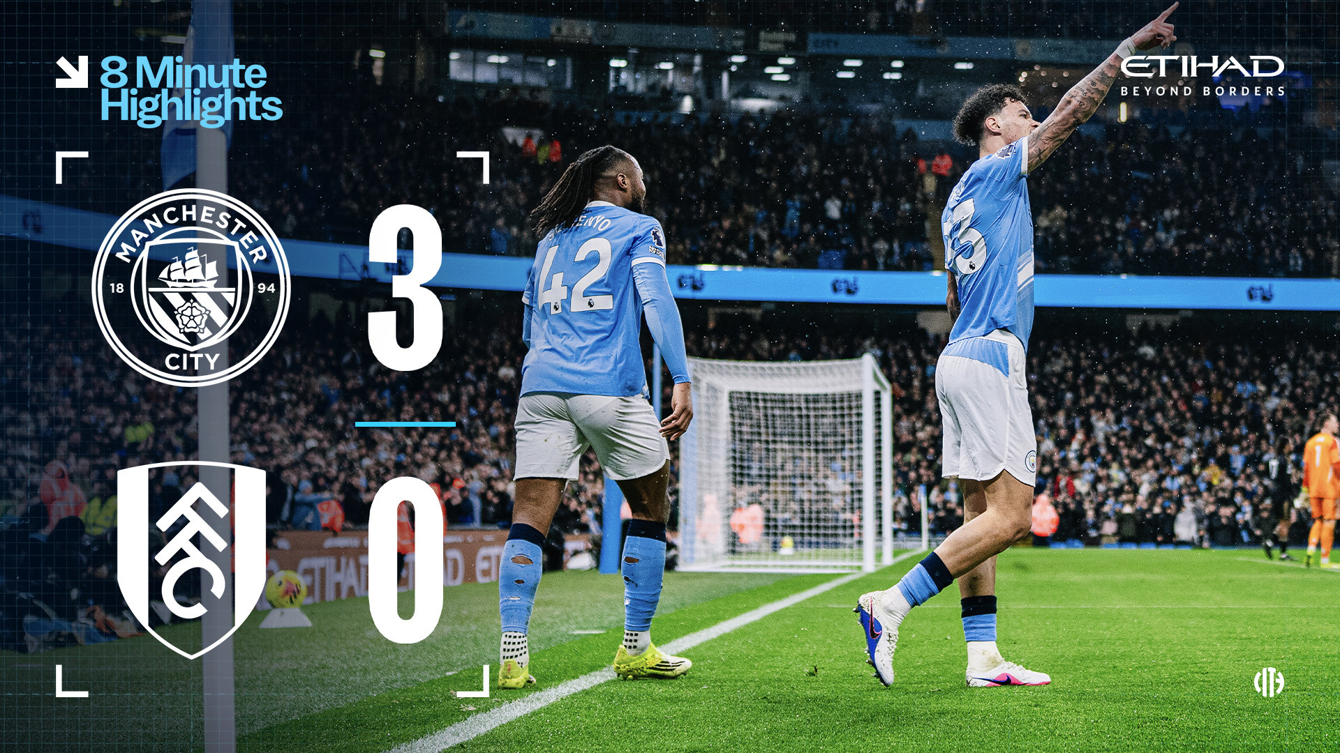 City 3-0 Fulham: 8-minute highlights