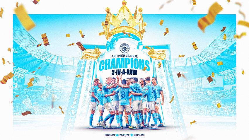 Manchester City Win Third Successive Premier League Title