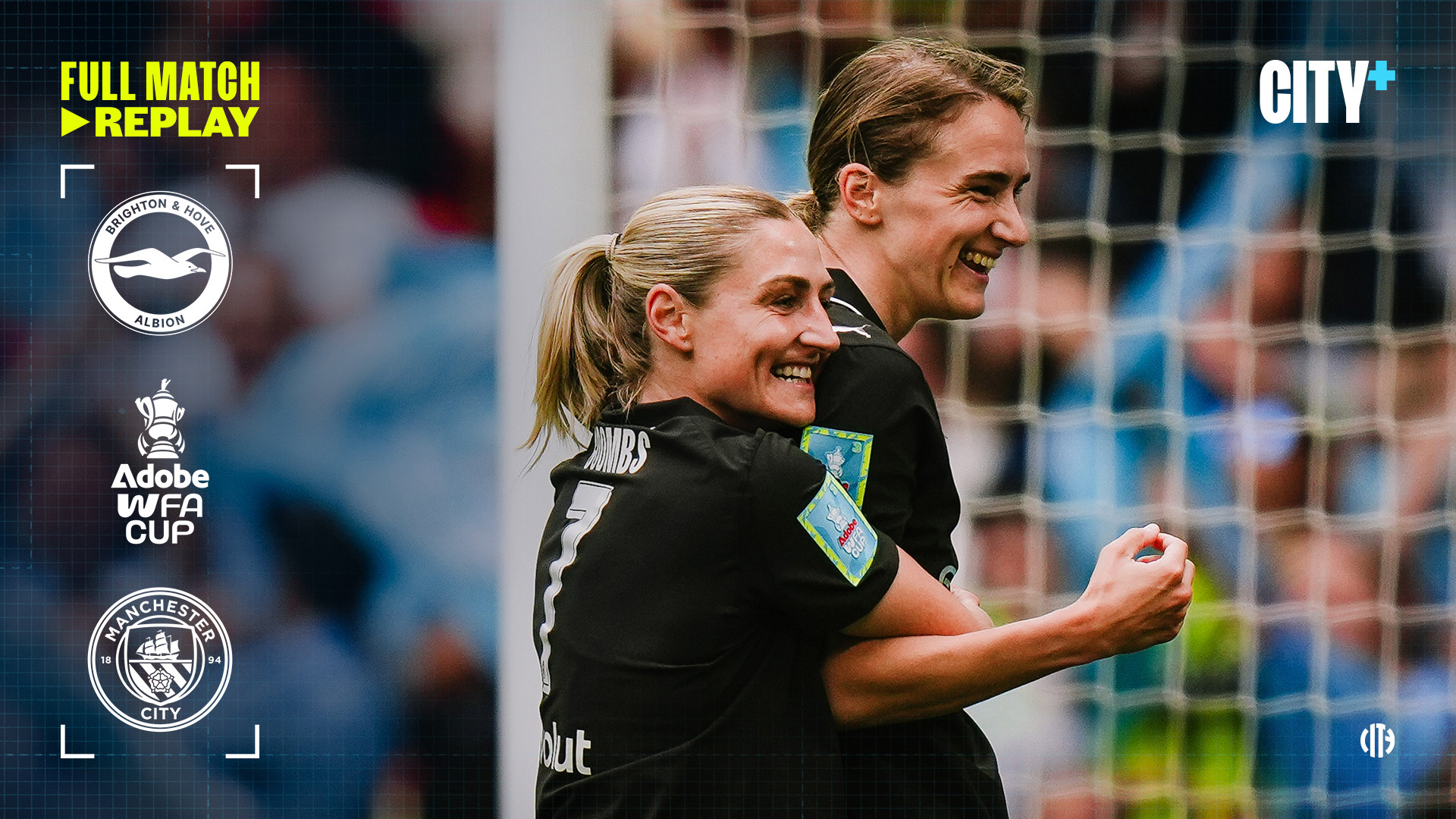 Full-match replay: Brighton v City - FA Cup final